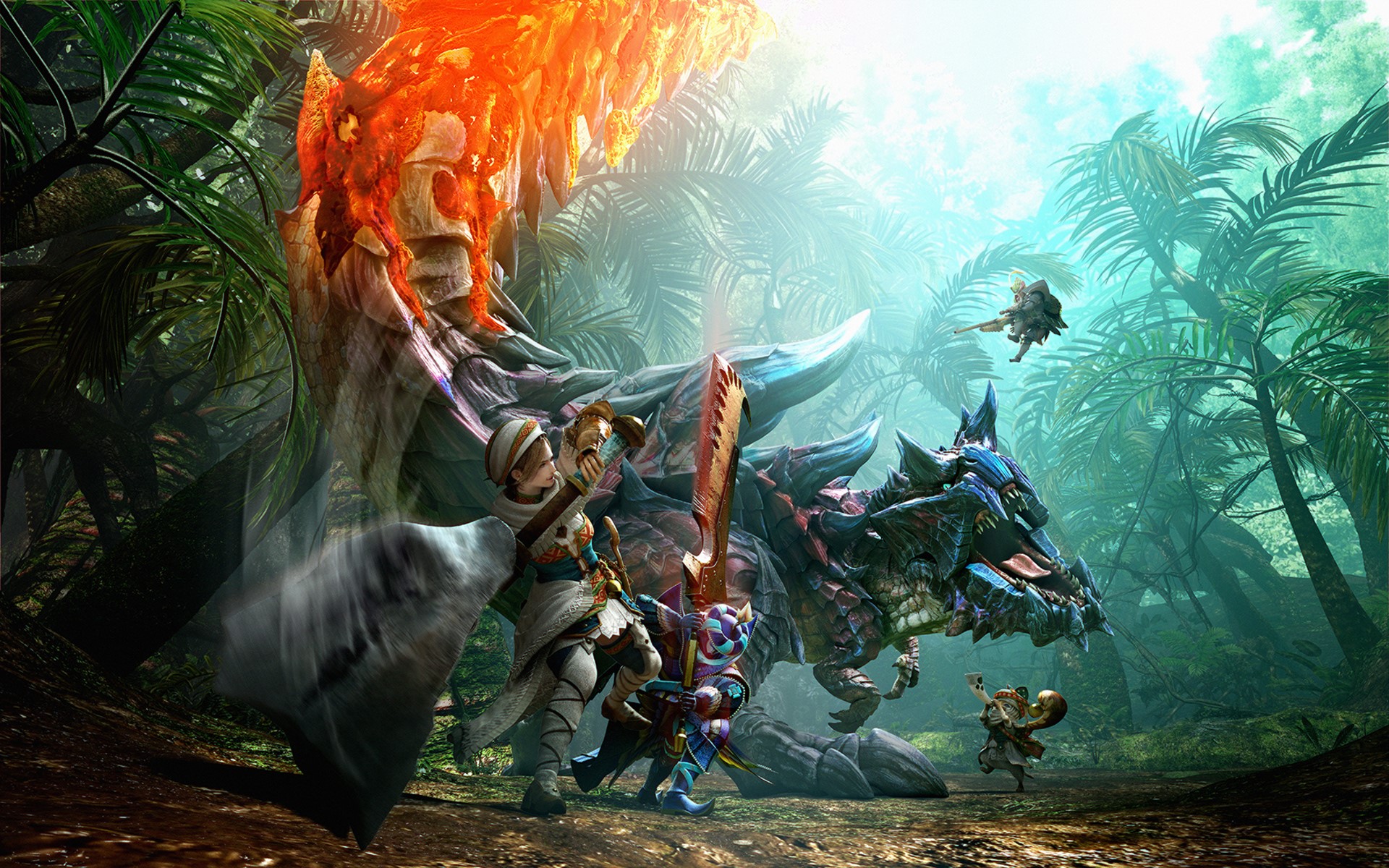 monster hunter generations, nintendo games, games, hd, artwork, digital ...