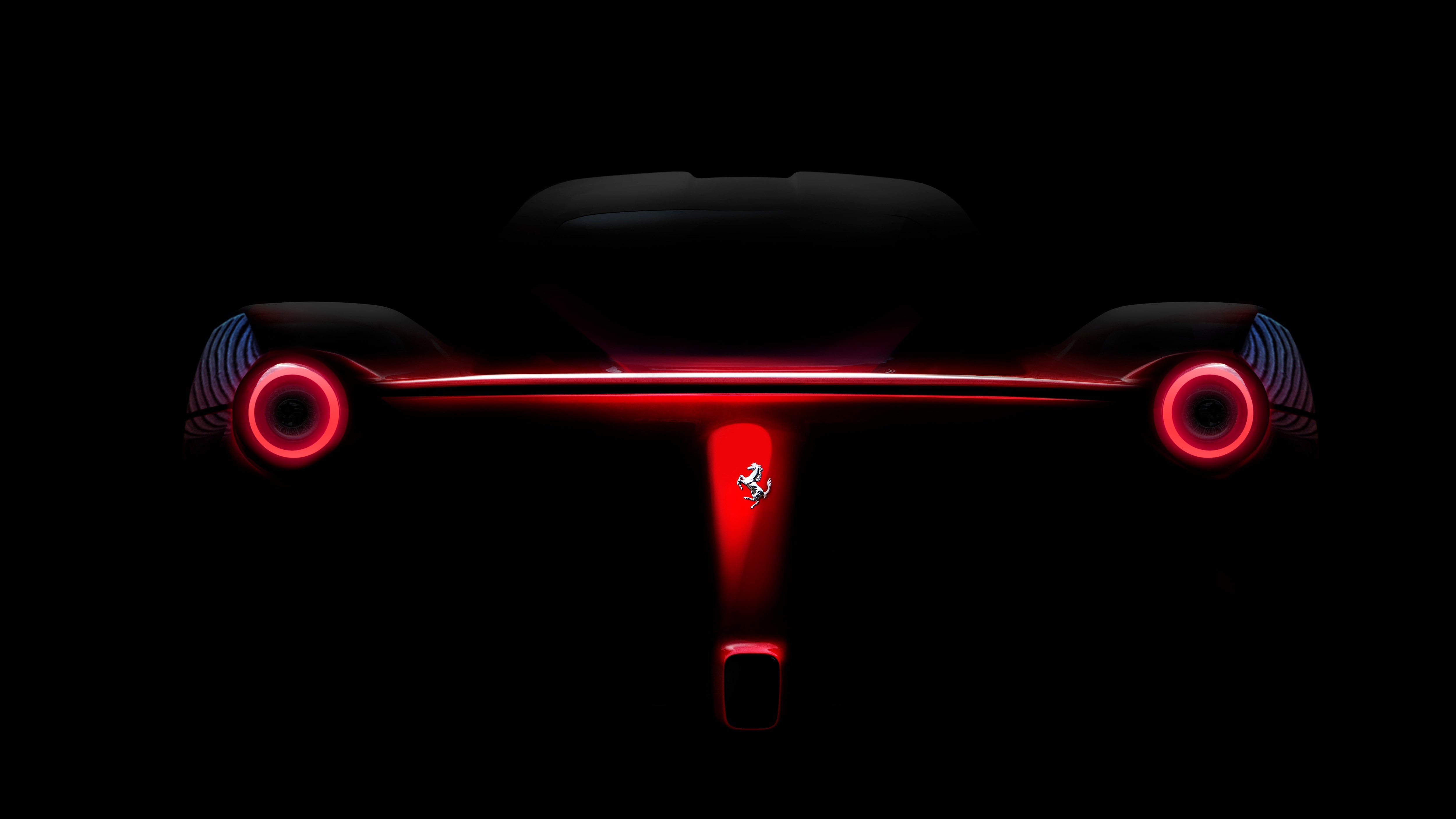 ferrari, cars, hd, 4k, lights HD Wallpaper
