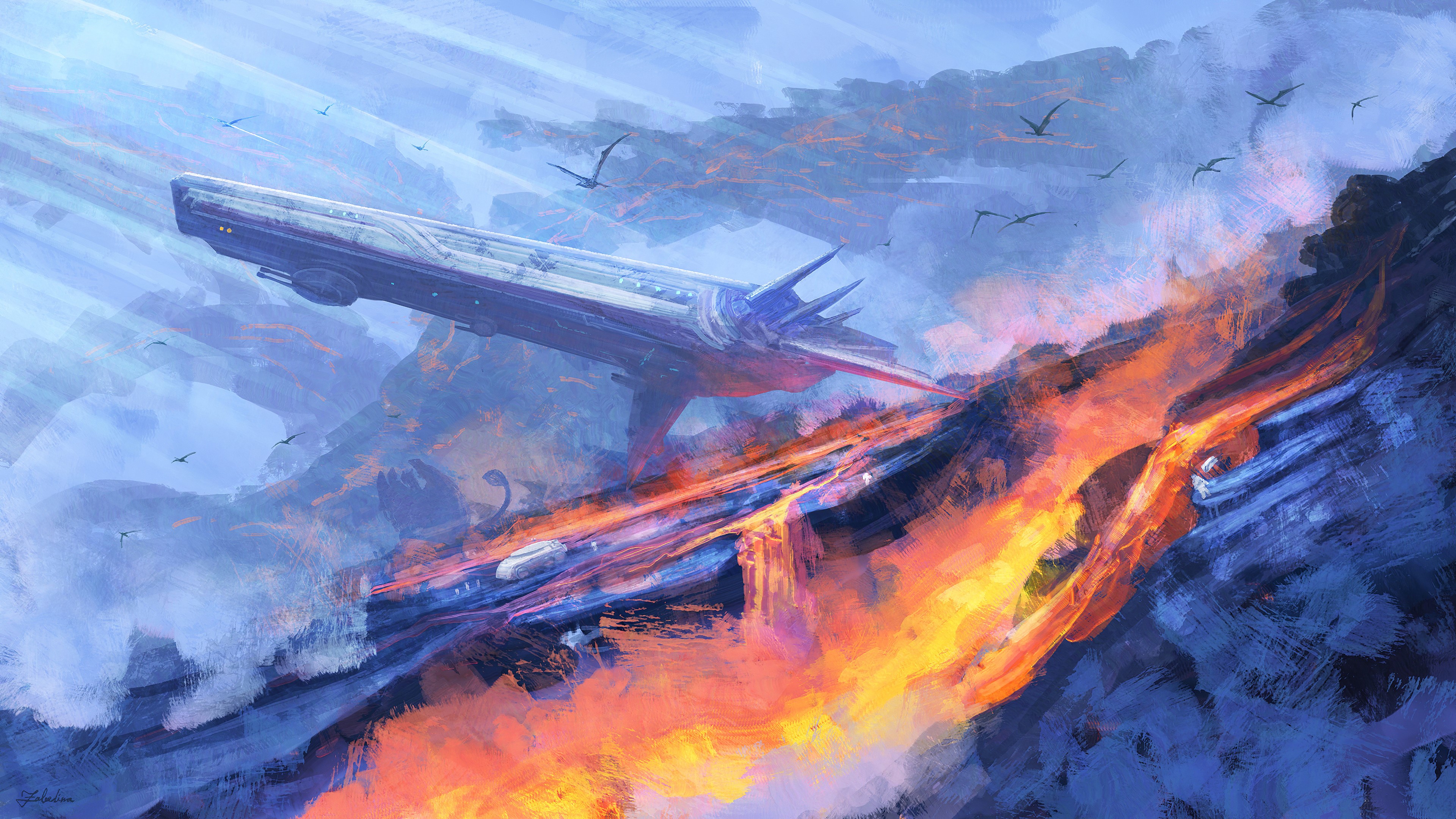 artist, artwork, digital art, hd, 4k, deviantart HD Wallpaper