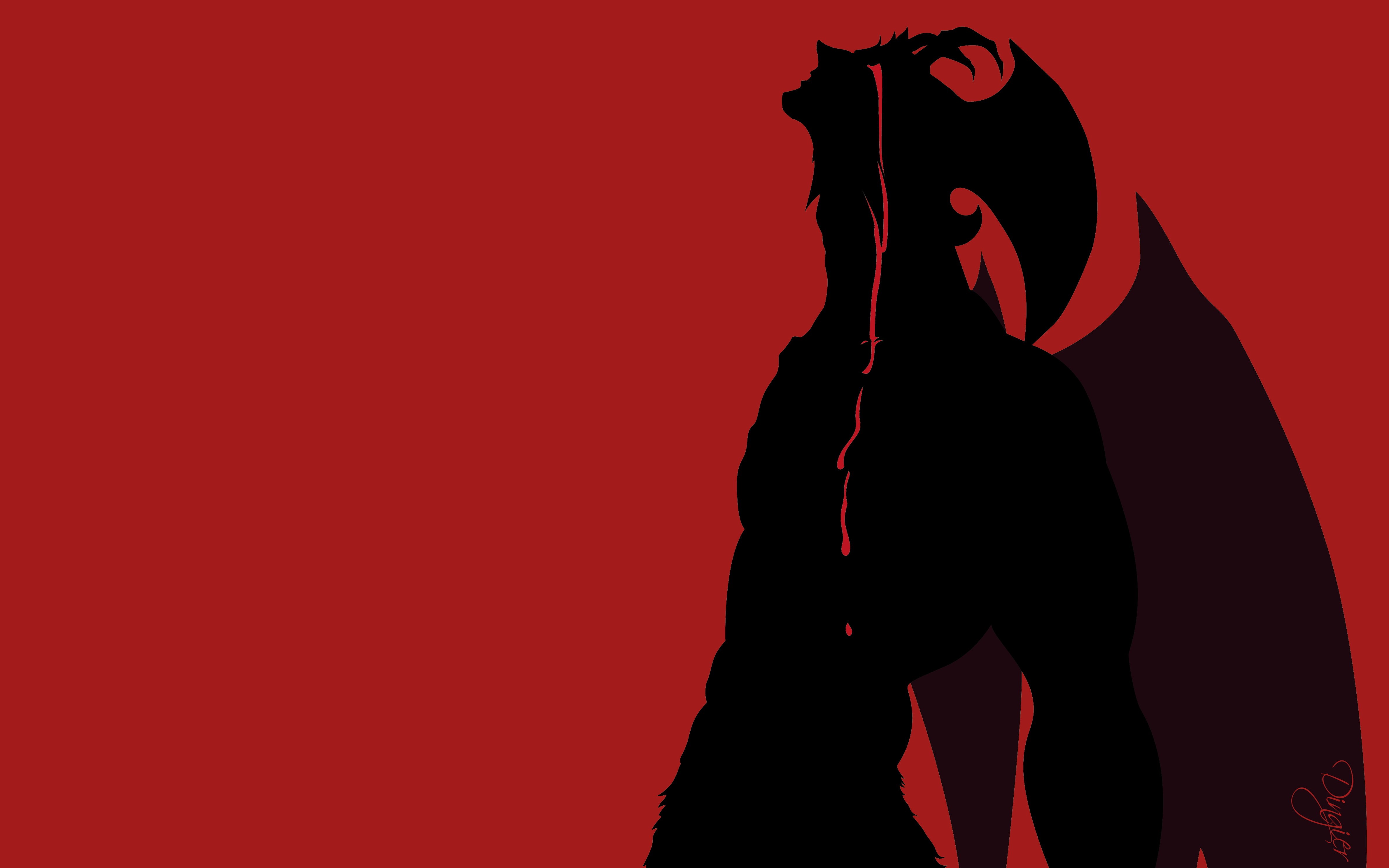 4K, Devil, devilman crybaby, red, Akira Fudo HD Wallpaper