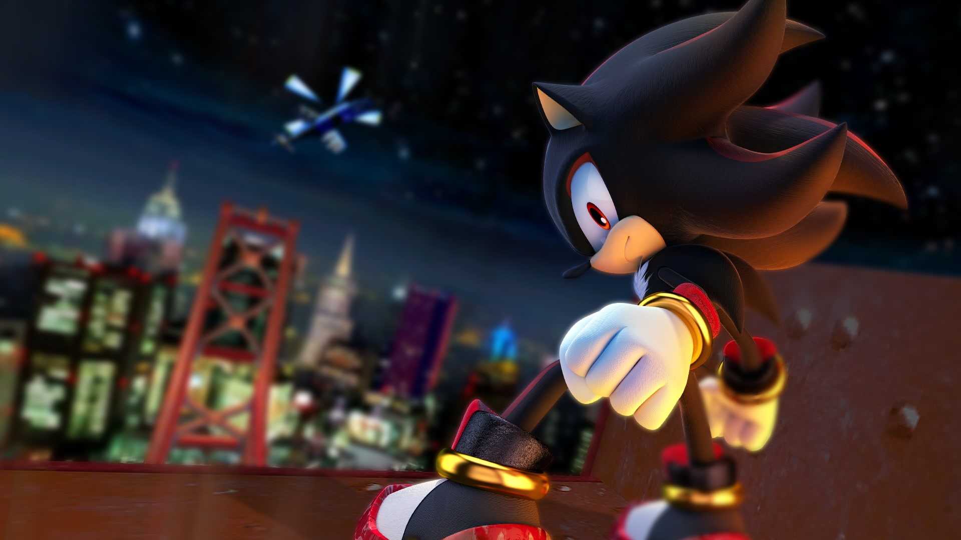 1080P, Sonic, Sega, Shadow the Hedgehog HD Wallpaper