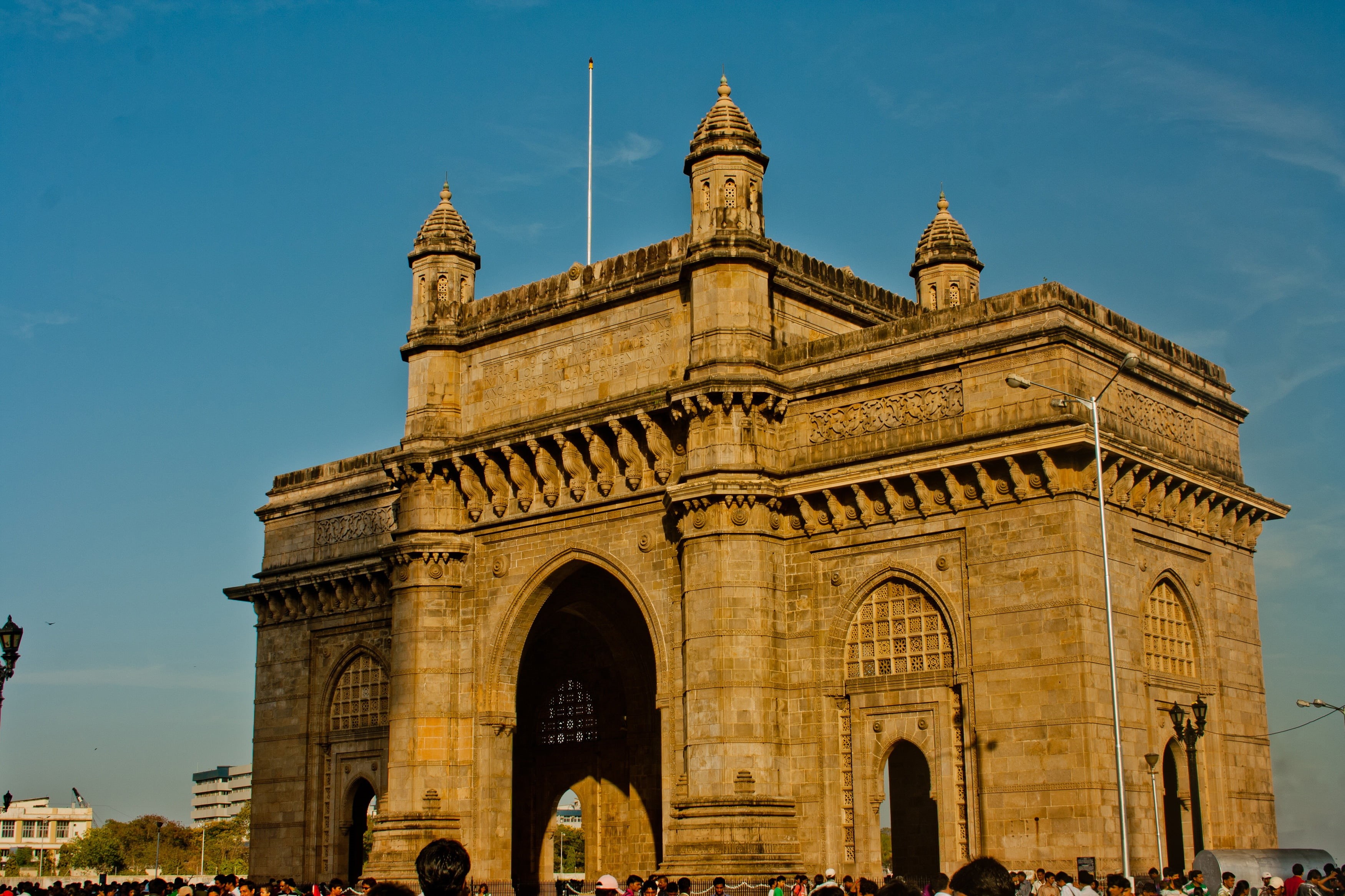 Brown, Ornate, Tourism, Outdoors, Mumbai, 2K, India, Travel ...