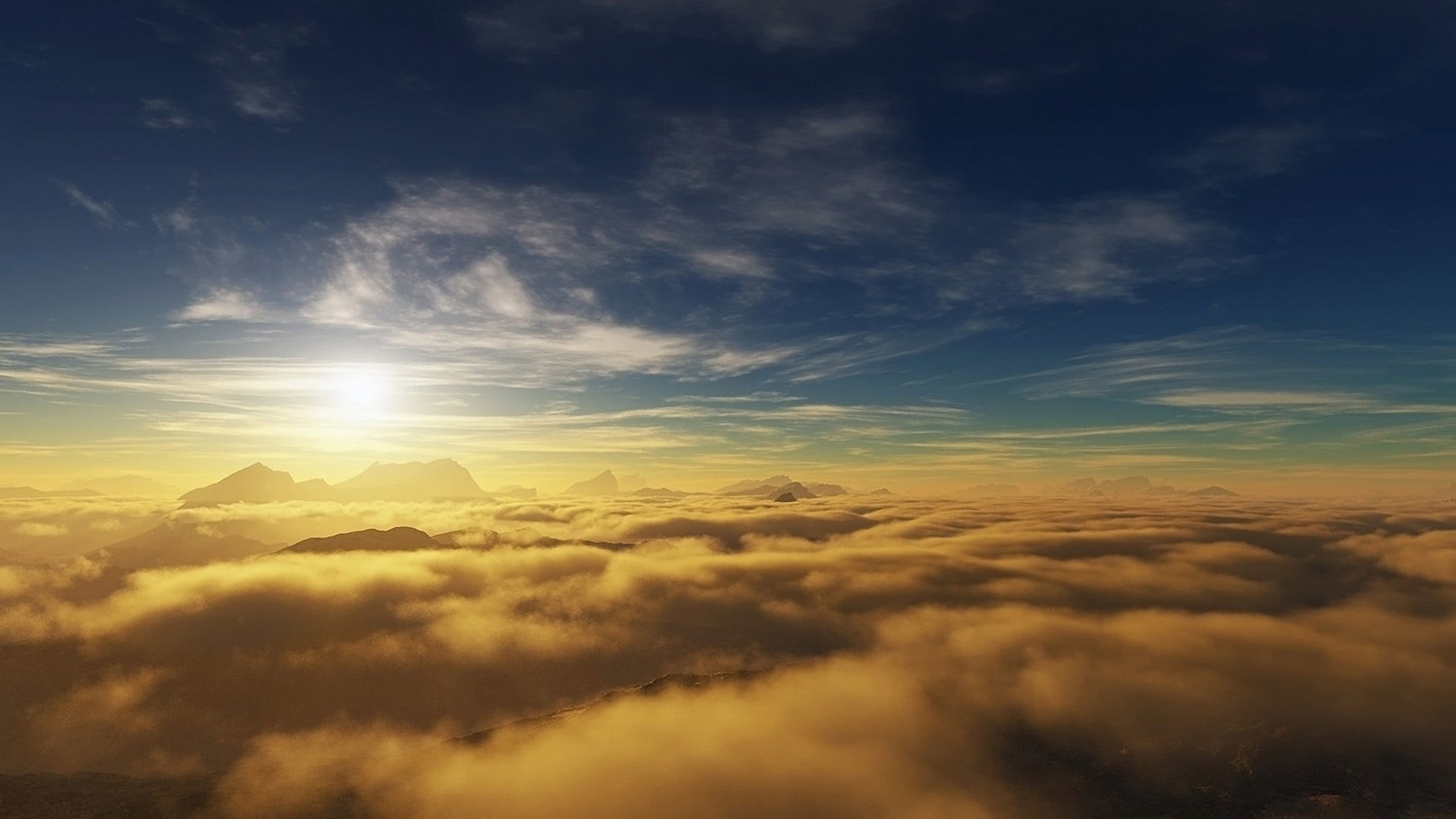 scenics - nature, cloud - sky, non-urban scene, skyscape, landscape ...