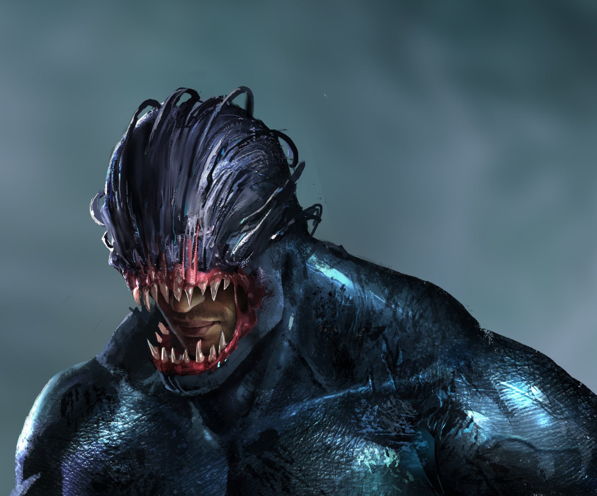 Venom, Movie, 1080P, Eddie Brock HD Wallpaper