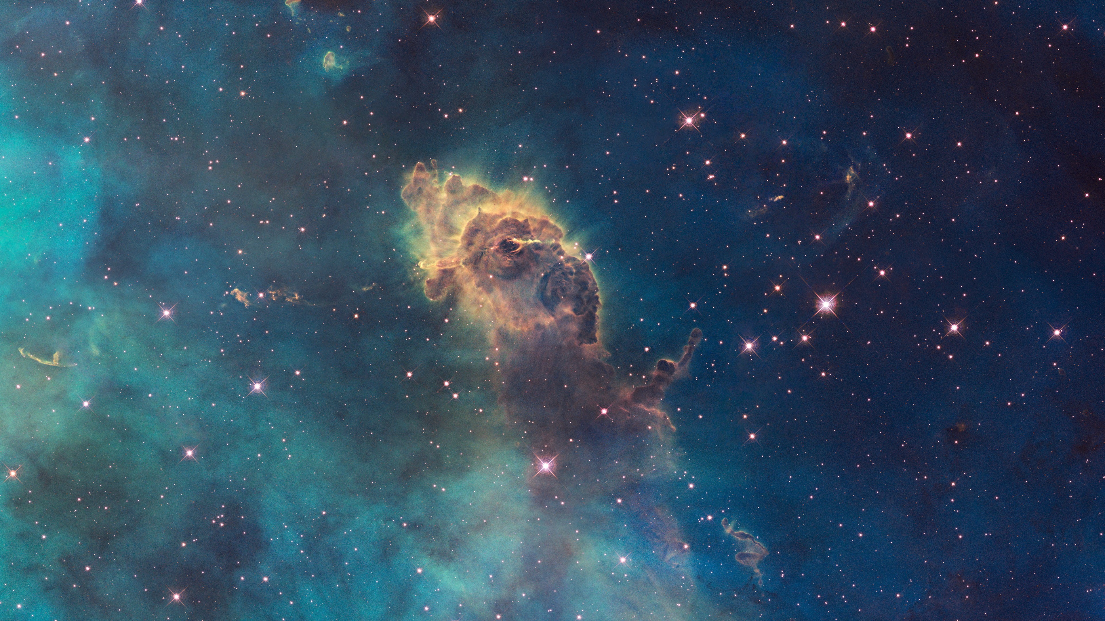4K, Carina, Nasa, Esa, The Hubble Sm4 Ero Team, Nebula, Carina Nebula ...