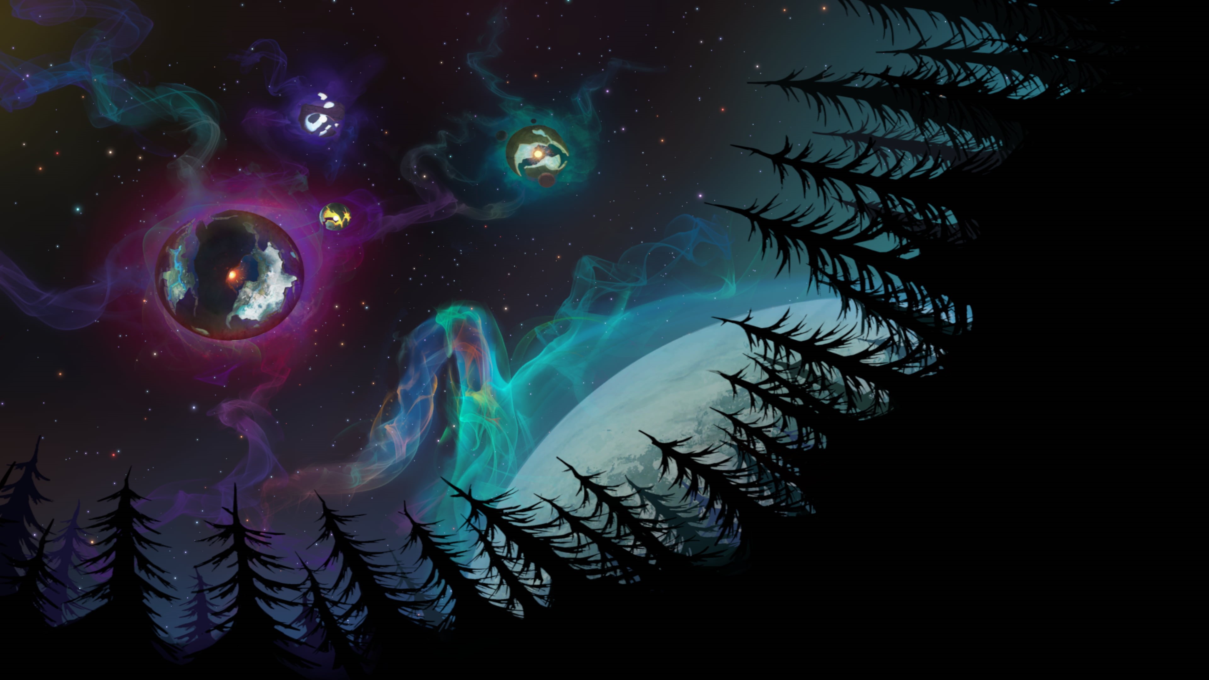 science fiction, space, 4K, The Outer Wilds HD Wallpaper