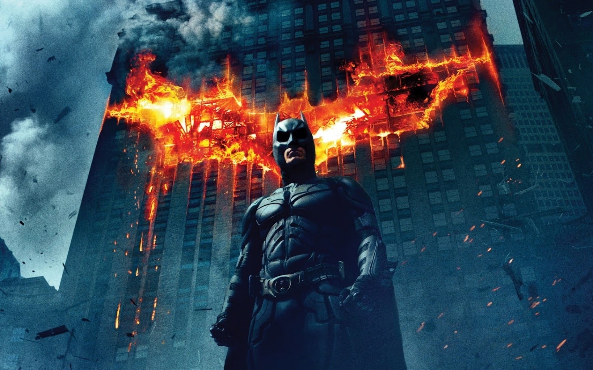 Wallpaper ID: 599315 / burning, building exterior, Batman, creativity ...