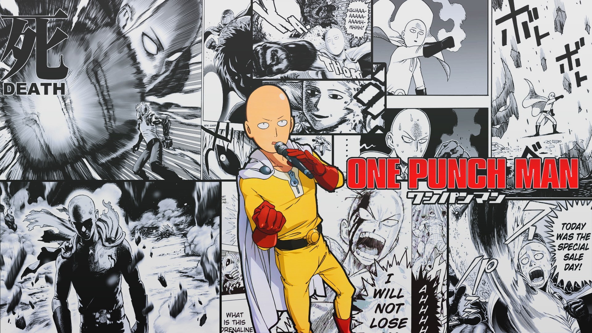 1080P, Saitama, One-Punch Man HD Wallpaper