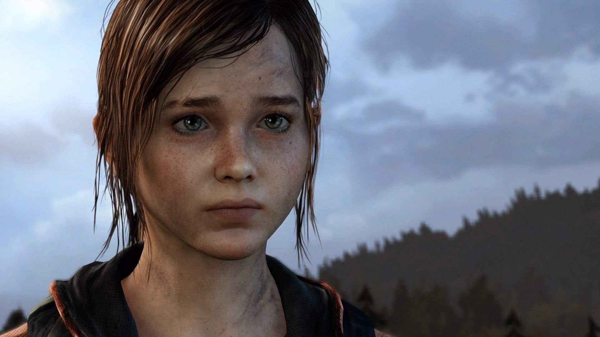 PlayStation 4, looking at camera, nature, headshot, black, portrait ...