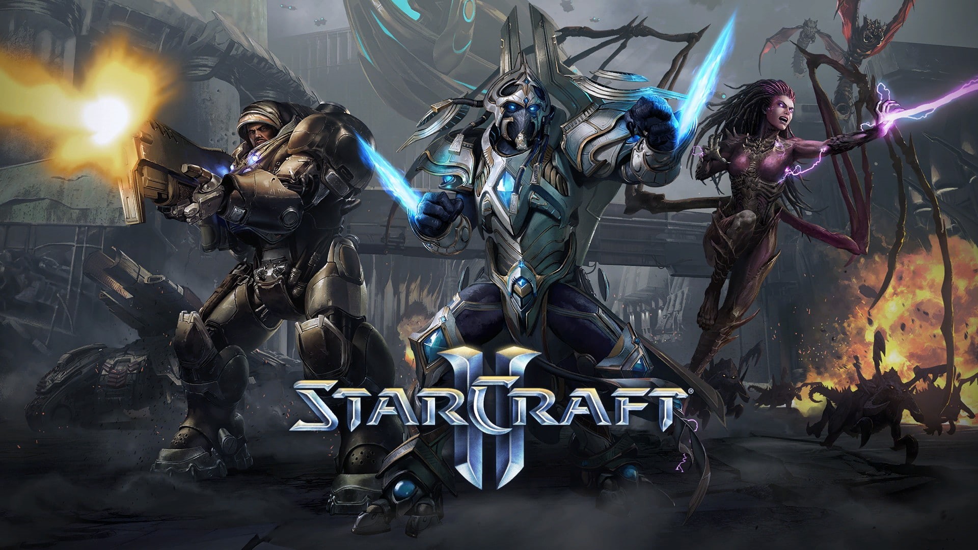 1080P, Sarah Kerrigan, Queen Of Blades, Starcraft II, starcraft HD ...