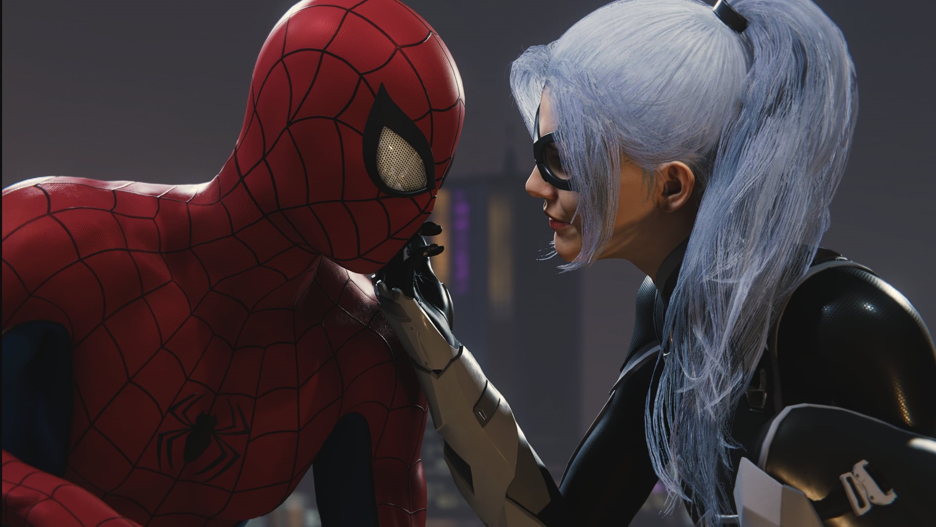 Black Cat Marvel Comics 1080P Spider Man Spider Man Ps4 Hd Wallpaper