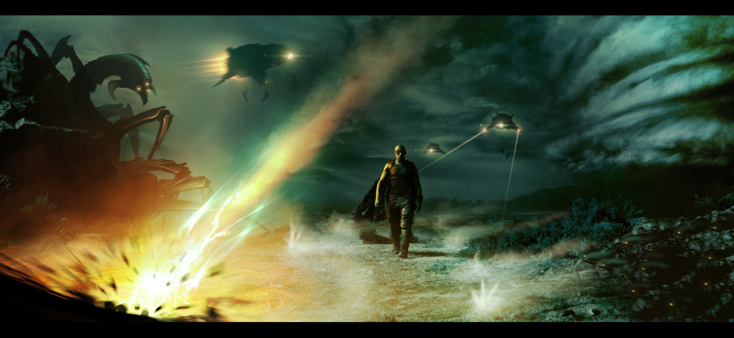 Wallpaper ID: 1376290 / chronicles, thriller, chronriddick, action ...