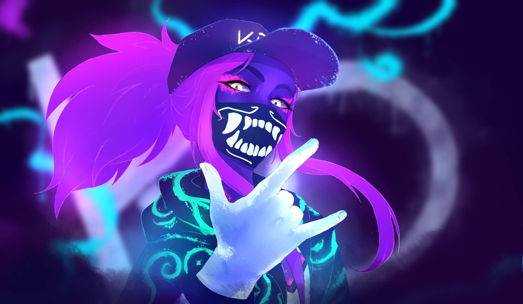 1080P, Video Game, Akali (League Of Legends), League Of Legends HD ...