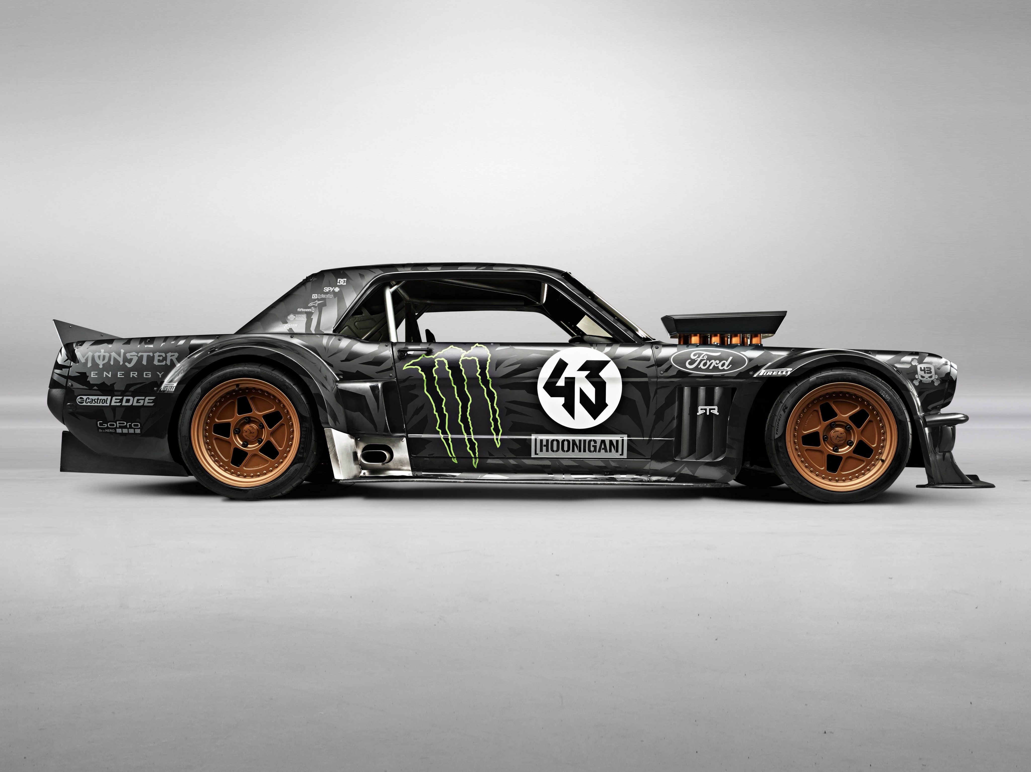 4K, muscle, rods, hot, tuning, rtr, rod, asd, ford, hoonigan, mustang ...