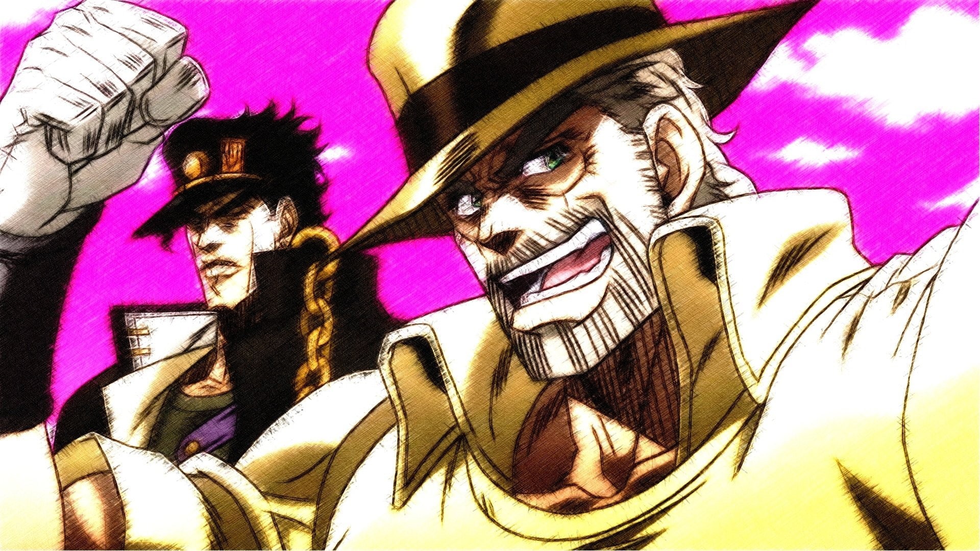 1080P, Joseph Joestar, Anime, Jotaro Kujo, Jojos Bizarre Adventure HD ...