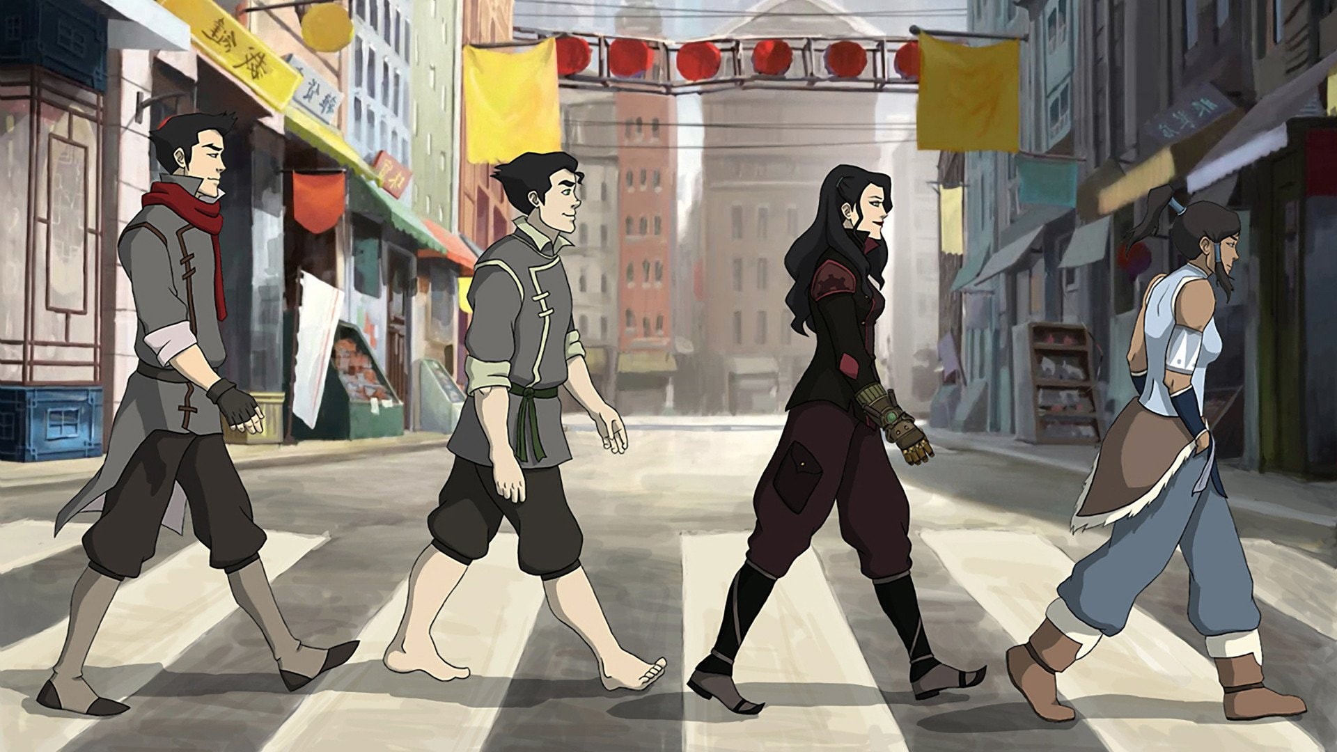 retail display, walking, 1080P, Avatar (Anime), women, human ...