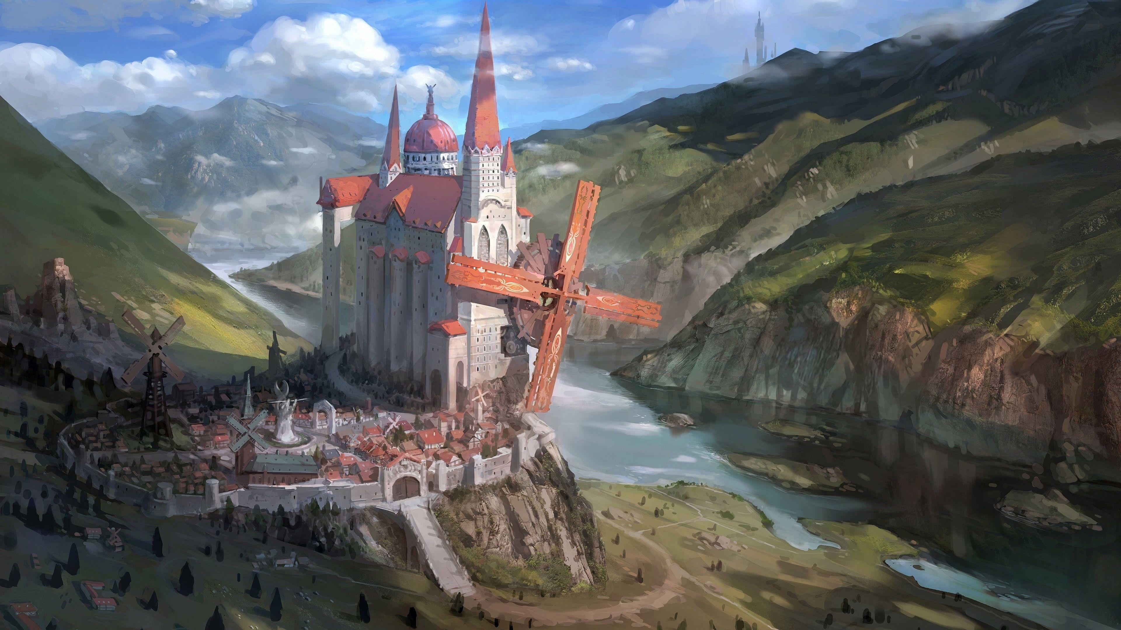 «FANTASY CASTLE» HD wallpapers