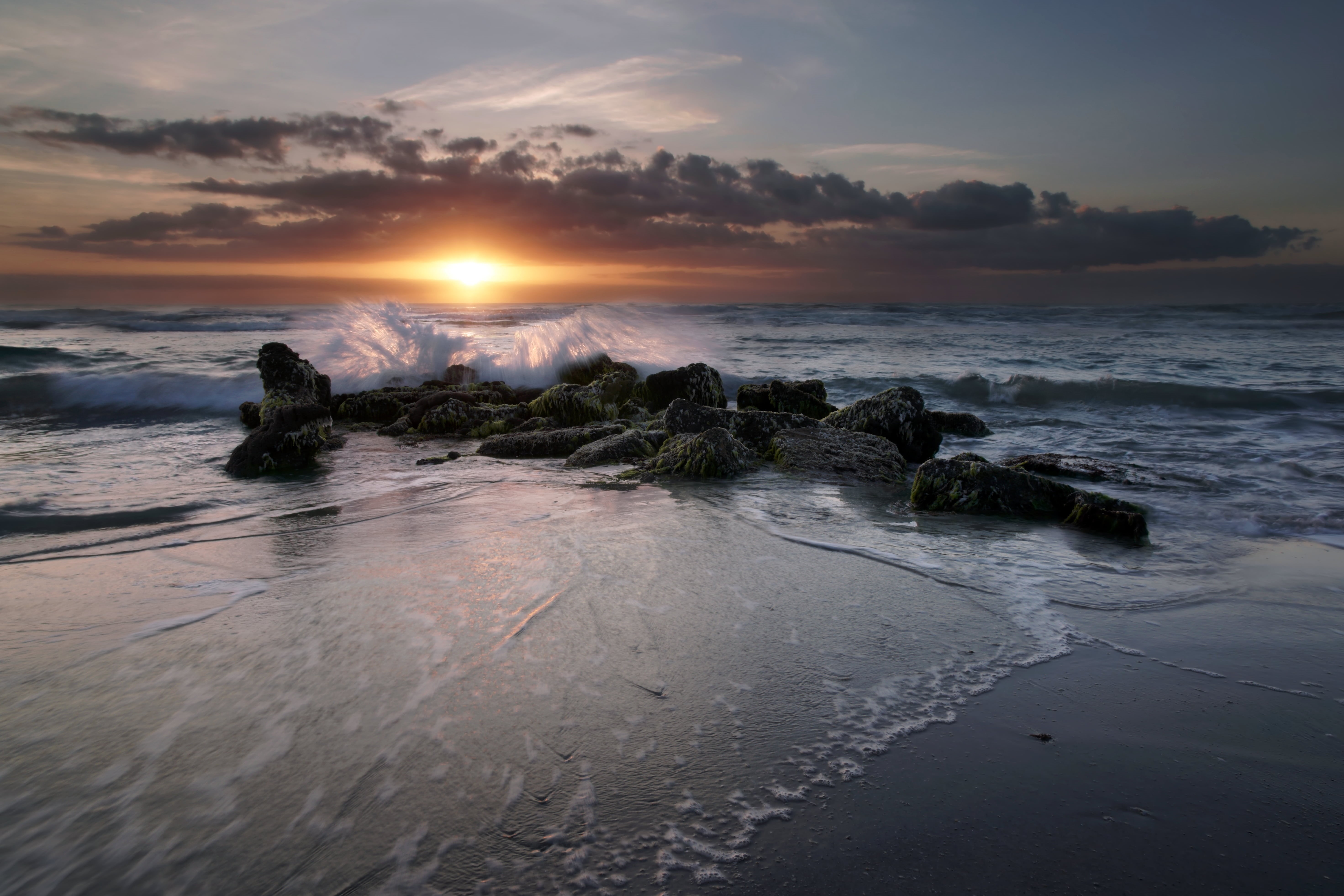 rock - Object, sky, tube, dusk, satellite beach florida, zeiss, wave ...