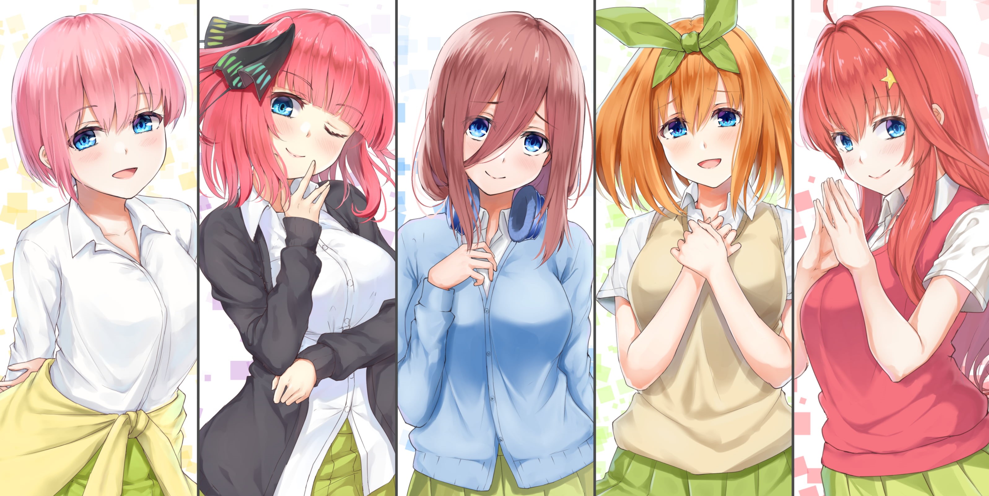 Wallpaper ID: 817640 / Nino Nakano, Itsuki Nakano, Ichika Nakano, 2K ...