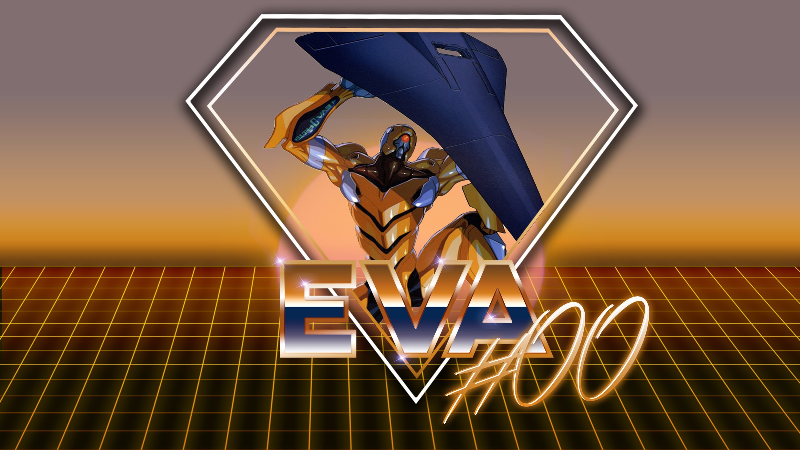 EVA Unit 00, 2K, neon, anime, Neon Genesis Evangelion HD Wallpaper