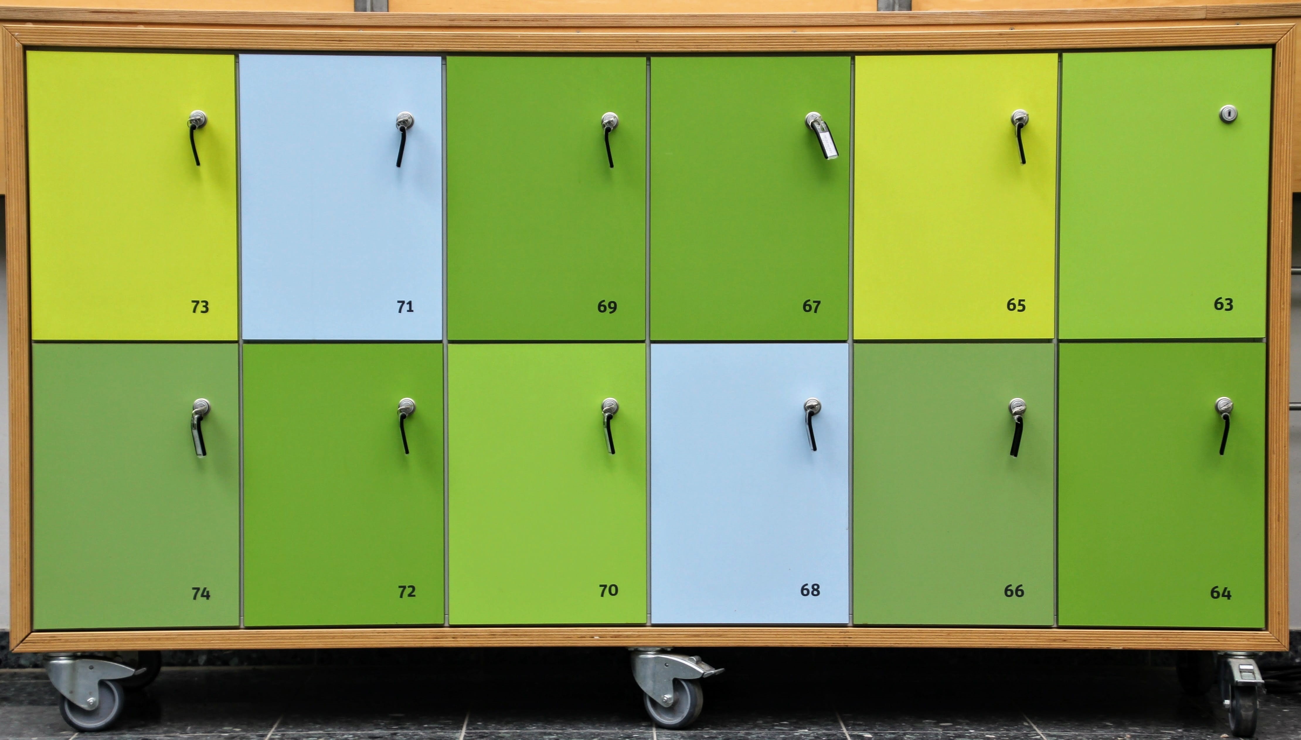 Wallpaper ID: 873167 / green, blue, business, lock, in a row, locker ...