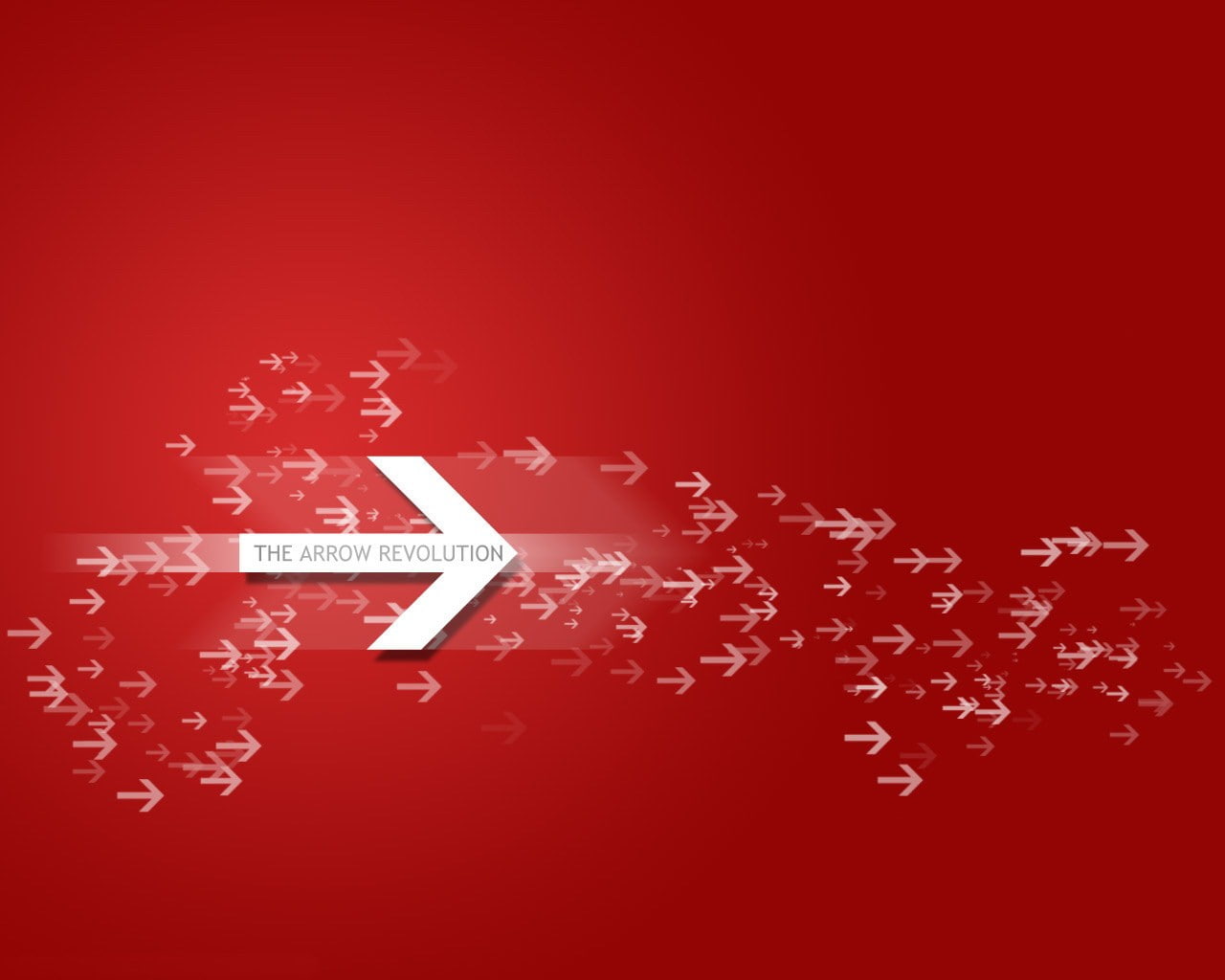 red, digital art, 720P, arrows (design) HD Wallpaper