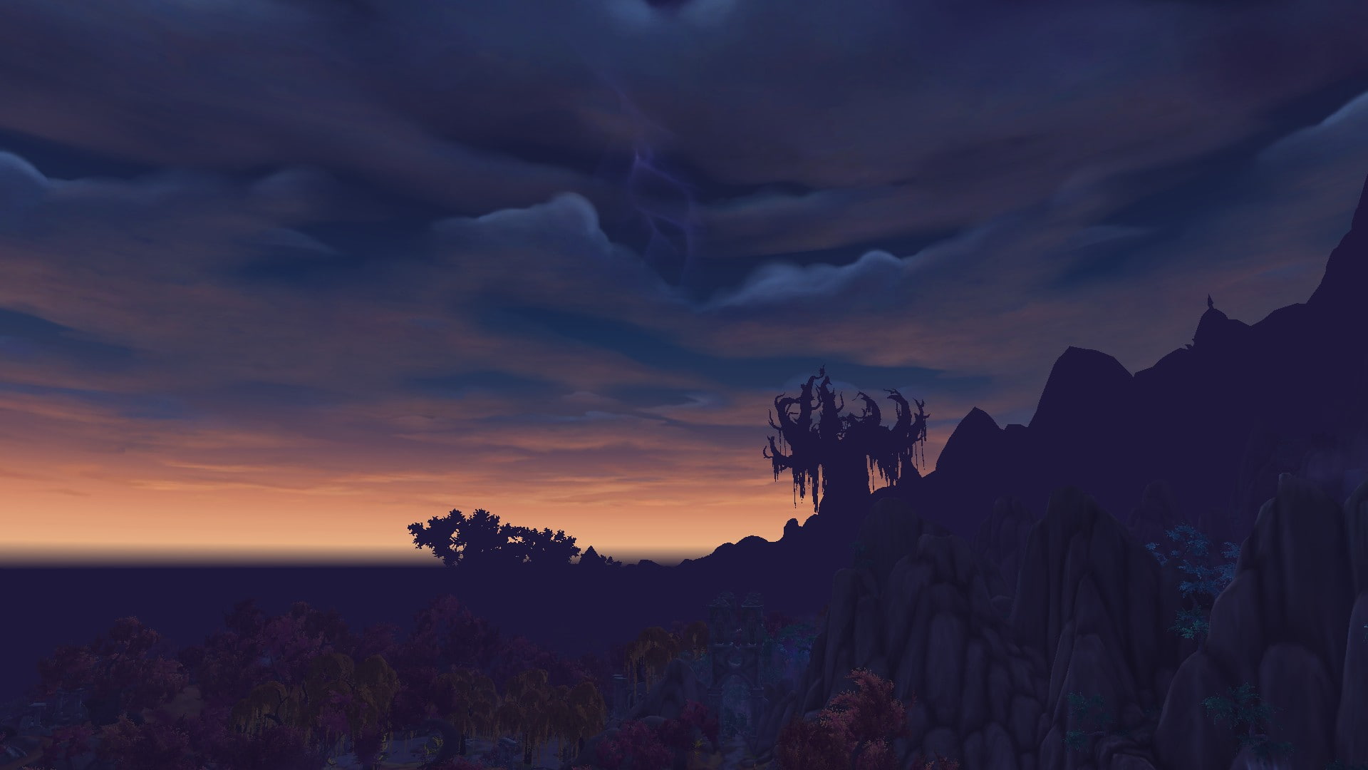 1080P, Legion, screen shot, highmountain, World of Warcraft HD Wallpaper