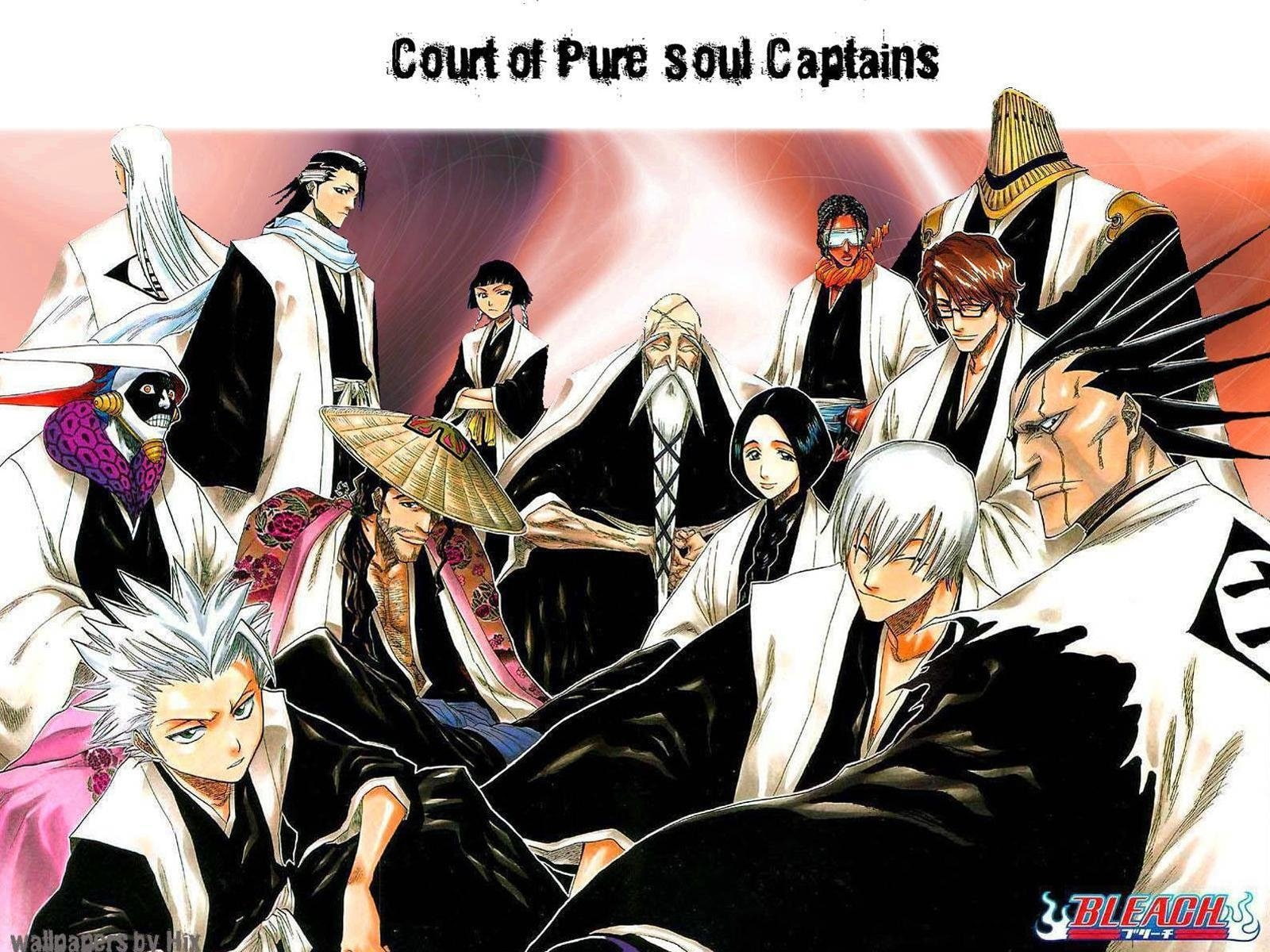 720P, Genryūsai Shigekuni Yamamoto, Gin Ichimaru, Shunsui Kyōraku ...