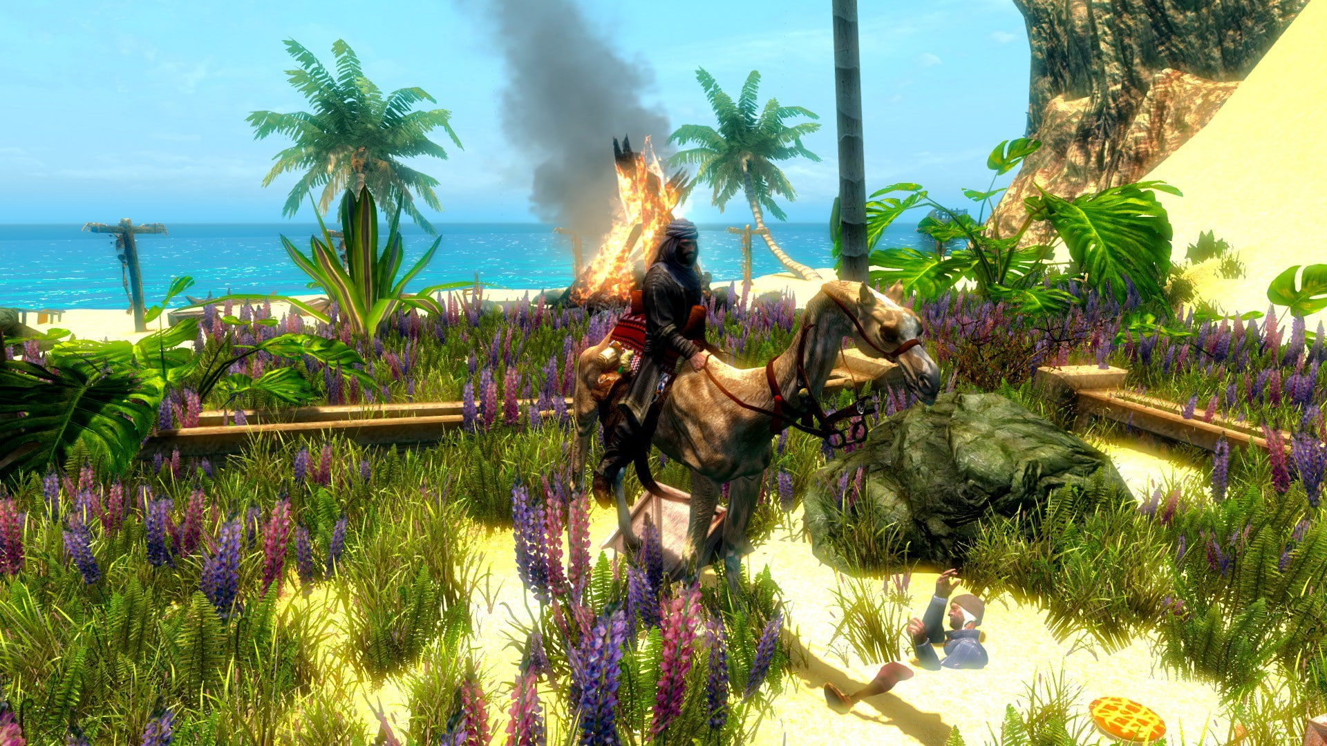 The Elder Scrolls V: Skyrim, dragonborn, desert, video games, Bethesda ...