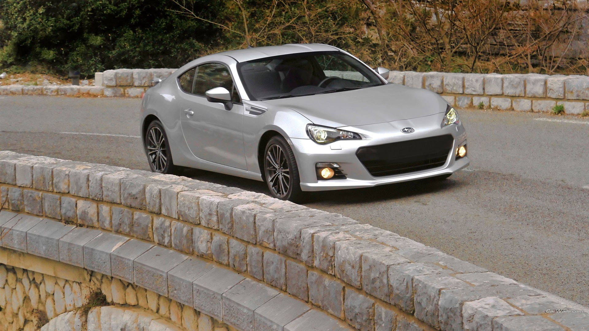Subaru, 1080P, vehicle, car, Toyobaru, Subaru BRZ, front angle view HD ...