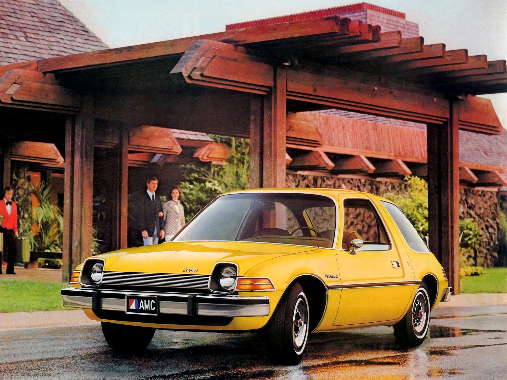 amc, 1080P, pacer, 1976, classic HD Wallpaper