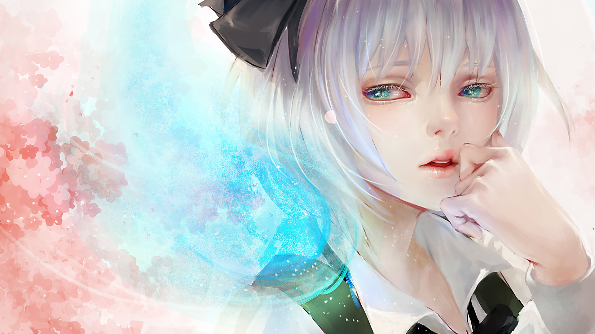 young women, beautiful woman, anime, digital composite, looking, adult ...