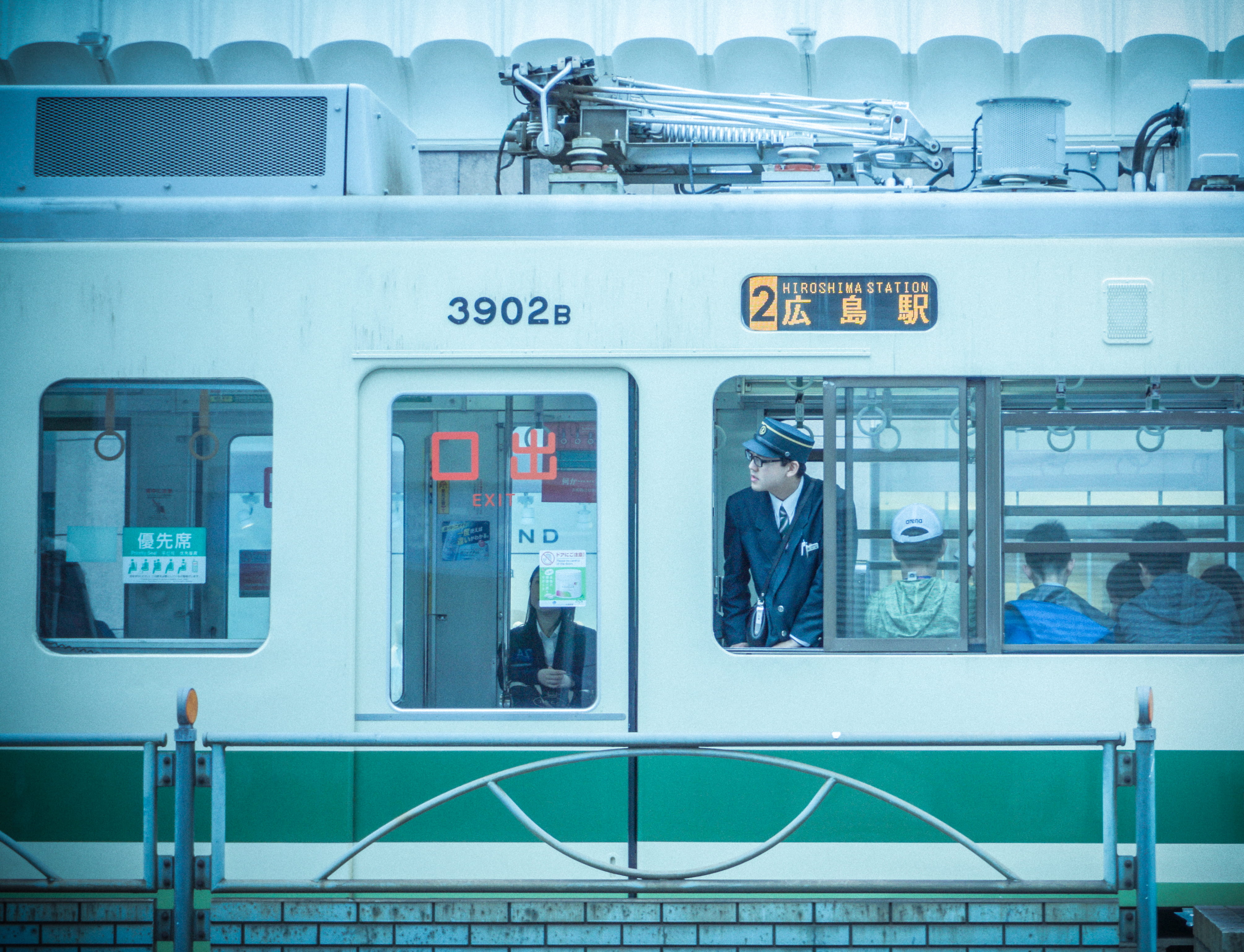 train, architecture, public transportation, vessel, 4K, technology ...