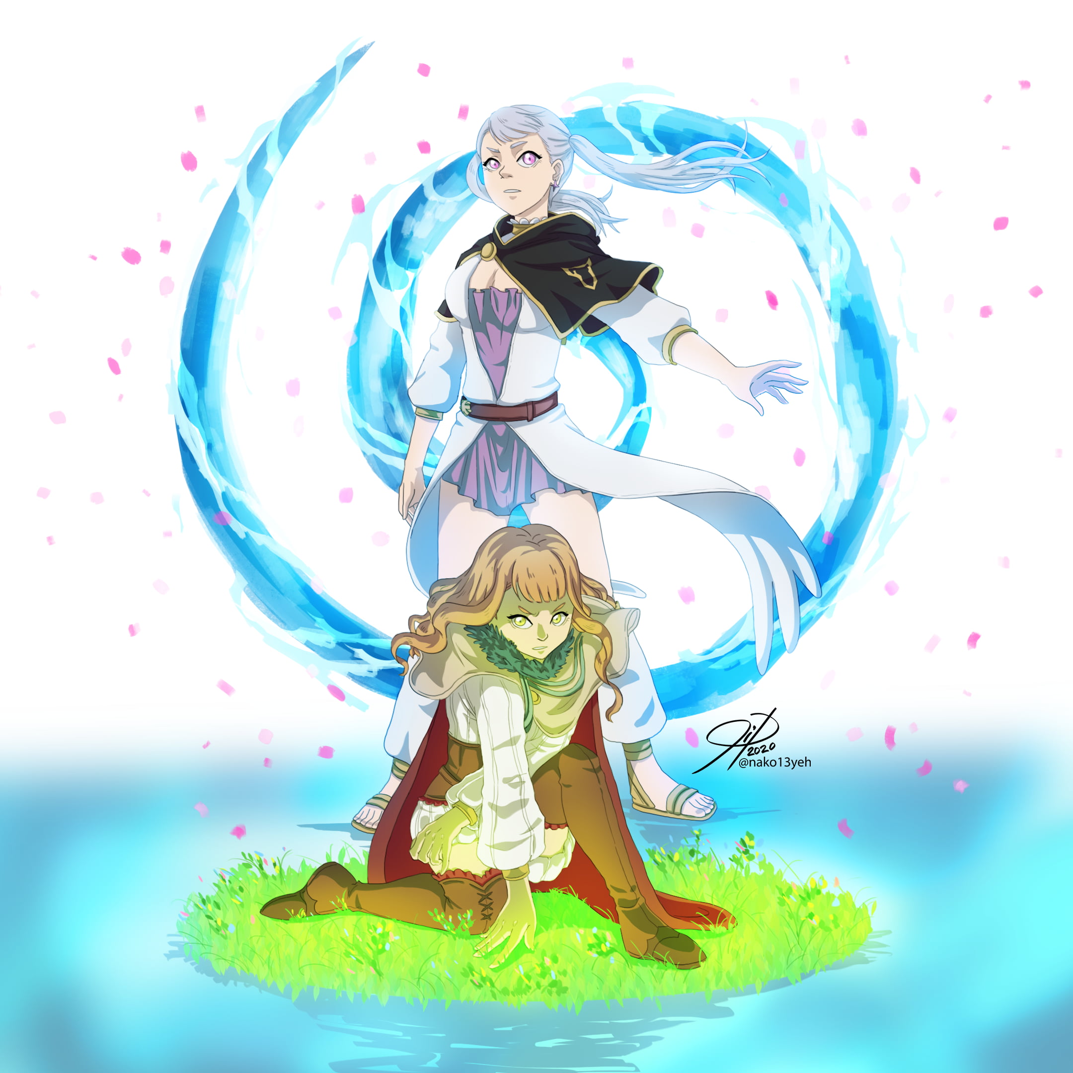 1080P, Mimosa Vermillion, Nero (Black Clover), Anime, Noelle Silva ...