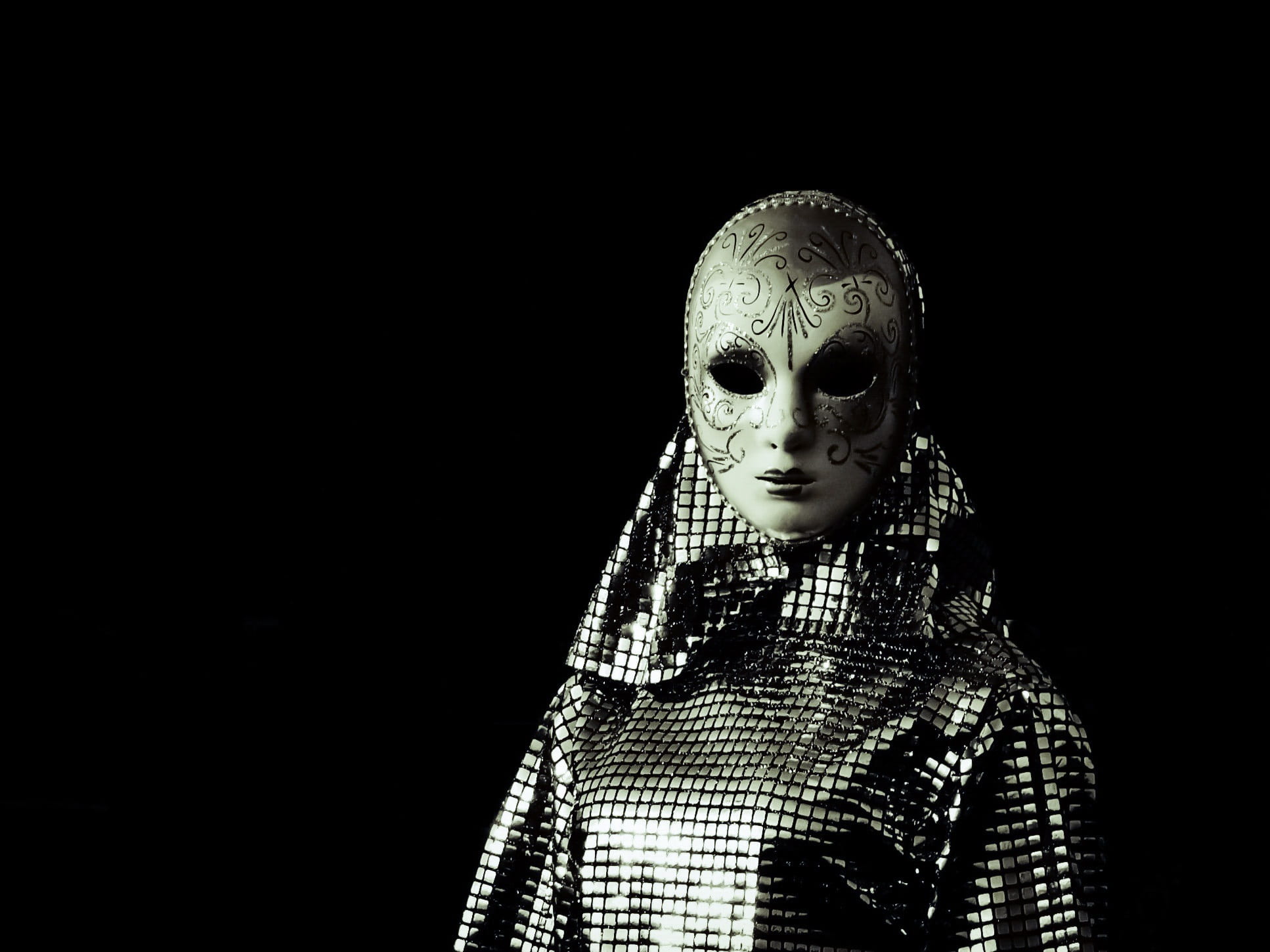 gray, 1080P, mystery, female likeness, representation, studio shot ...