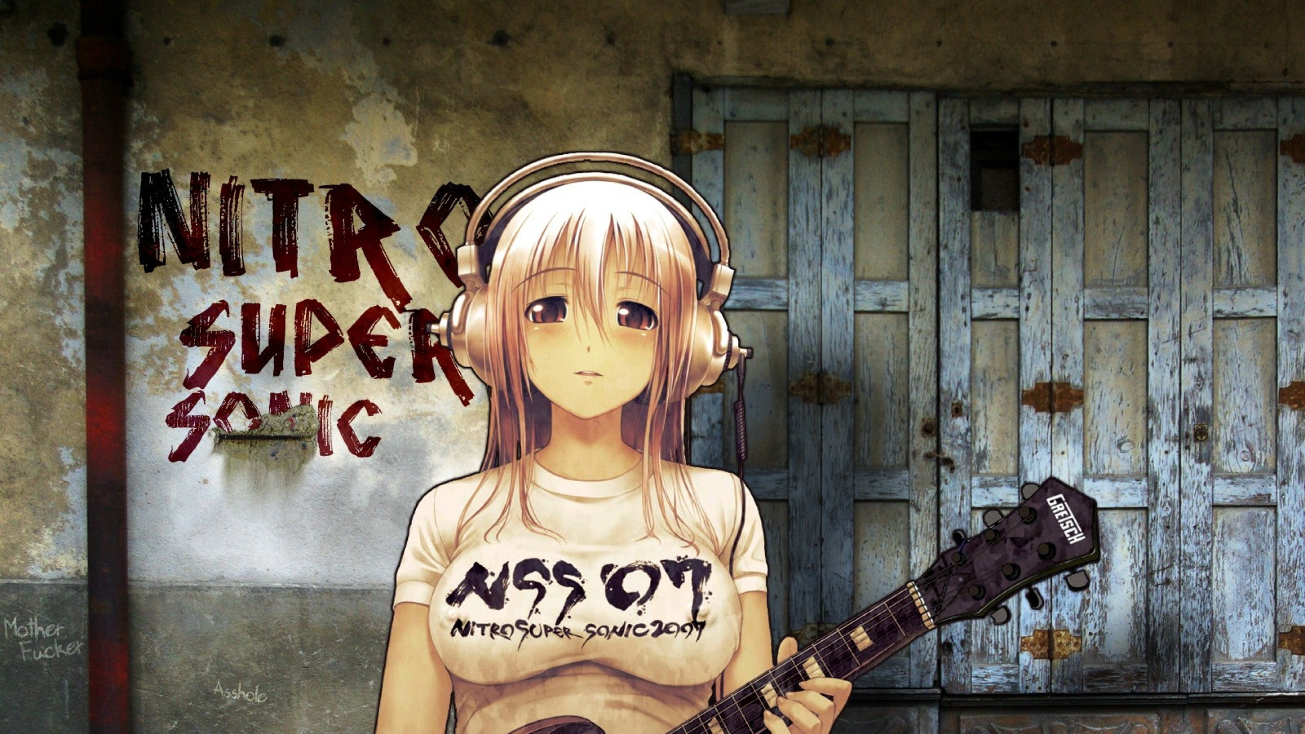 Image Hd Girls, Guitar, Nitro, Sonic, Super, Breakdown, 2560X1440, Girl ...