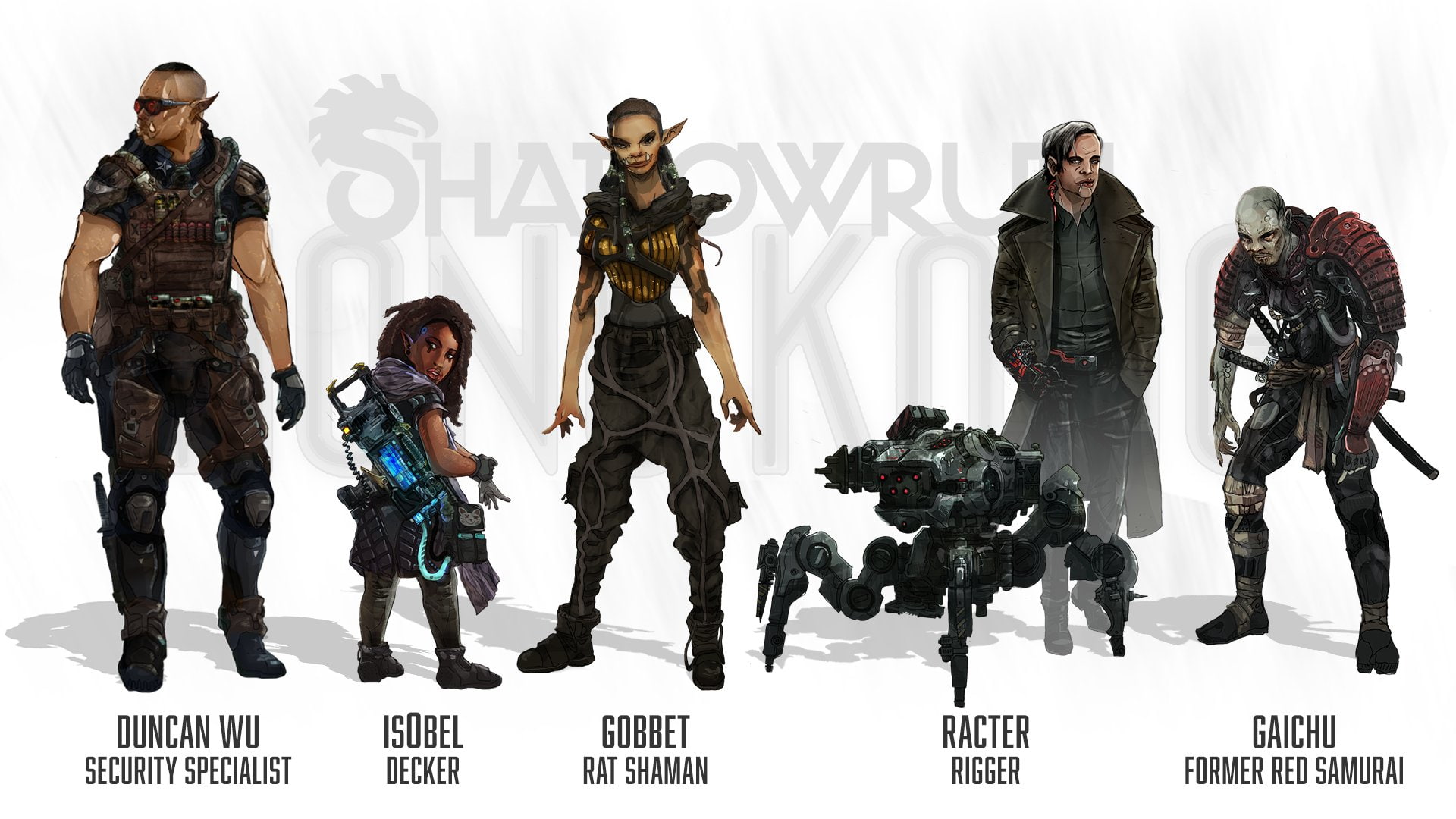 «Shadowrun» HD Wallpapers