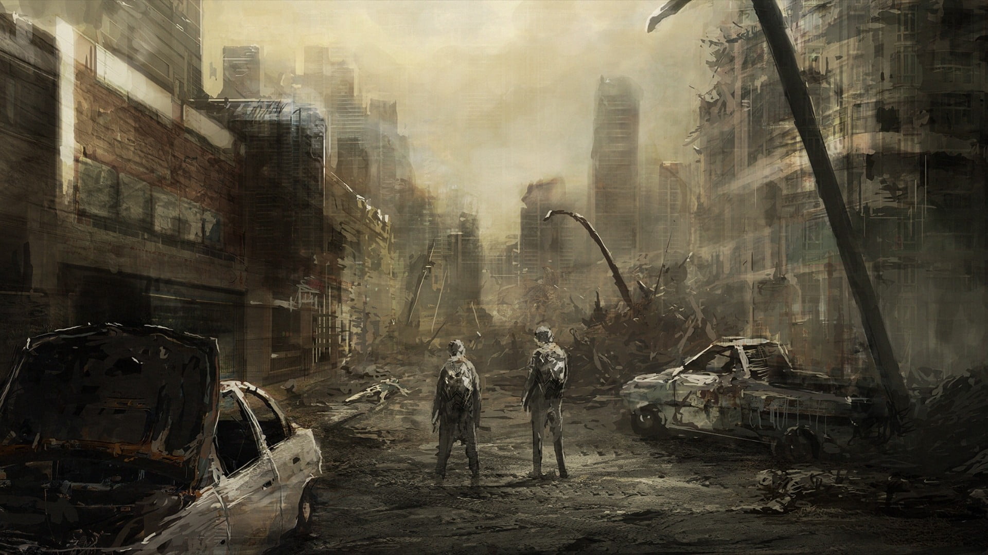 damaged, day, occupation, destruction, building exterior, mode of ...