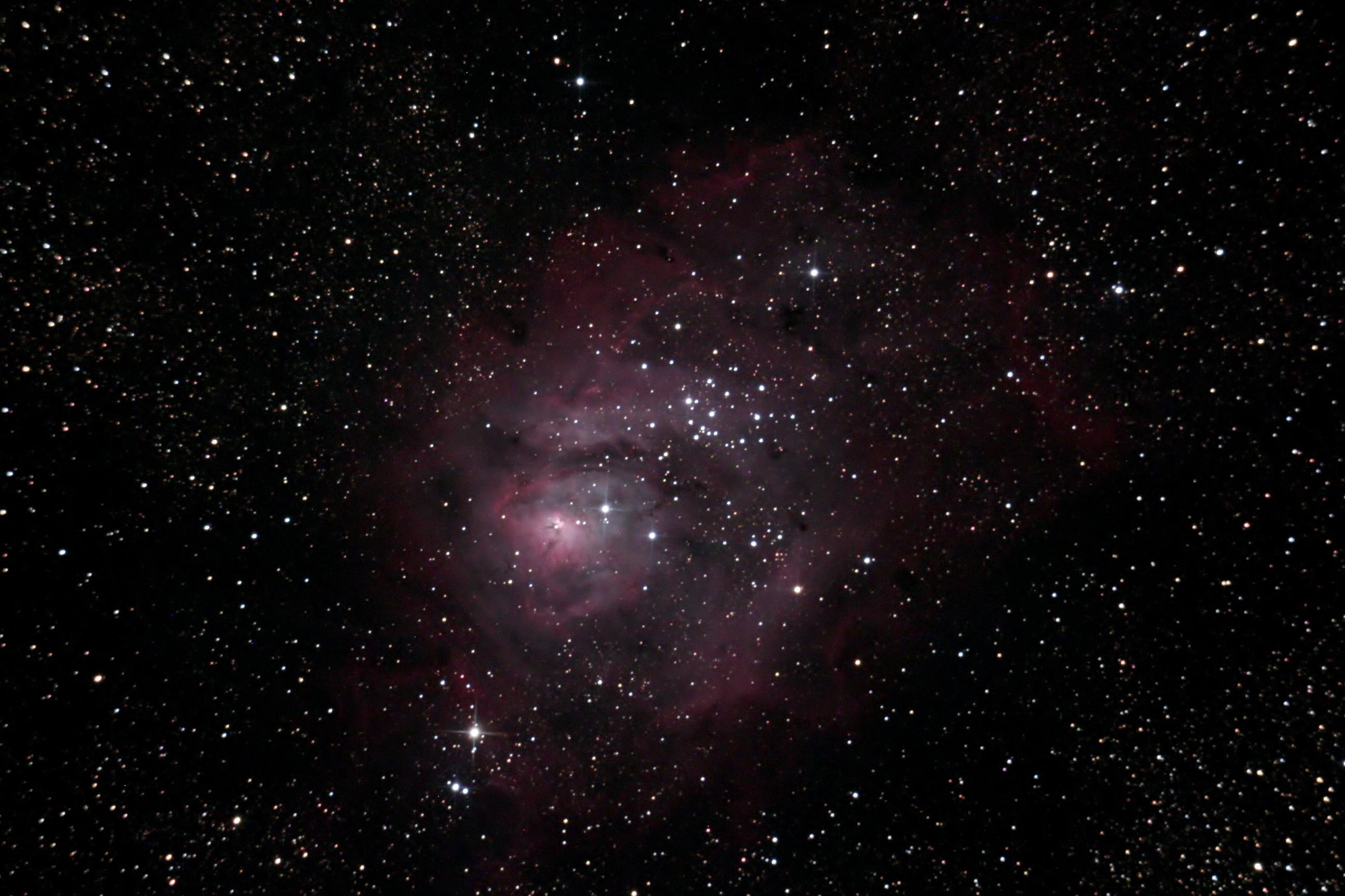 The Omega Nebula, in the constellation, Sagittarius, region H II, is ...