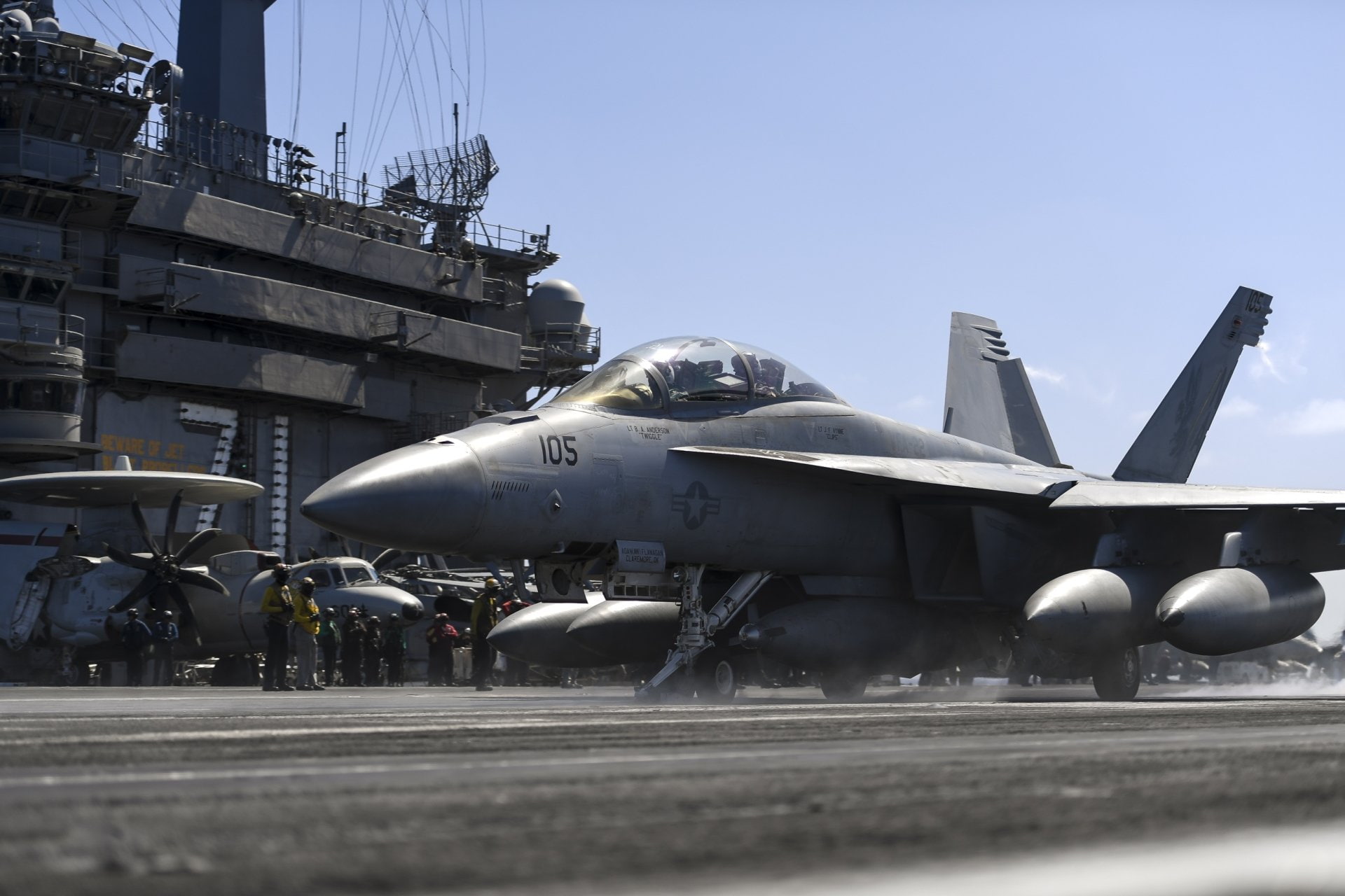 Aircraft, Warplane, Jet Fighters, Boeing F/A-18E/F Super Hornet, 1080P ...