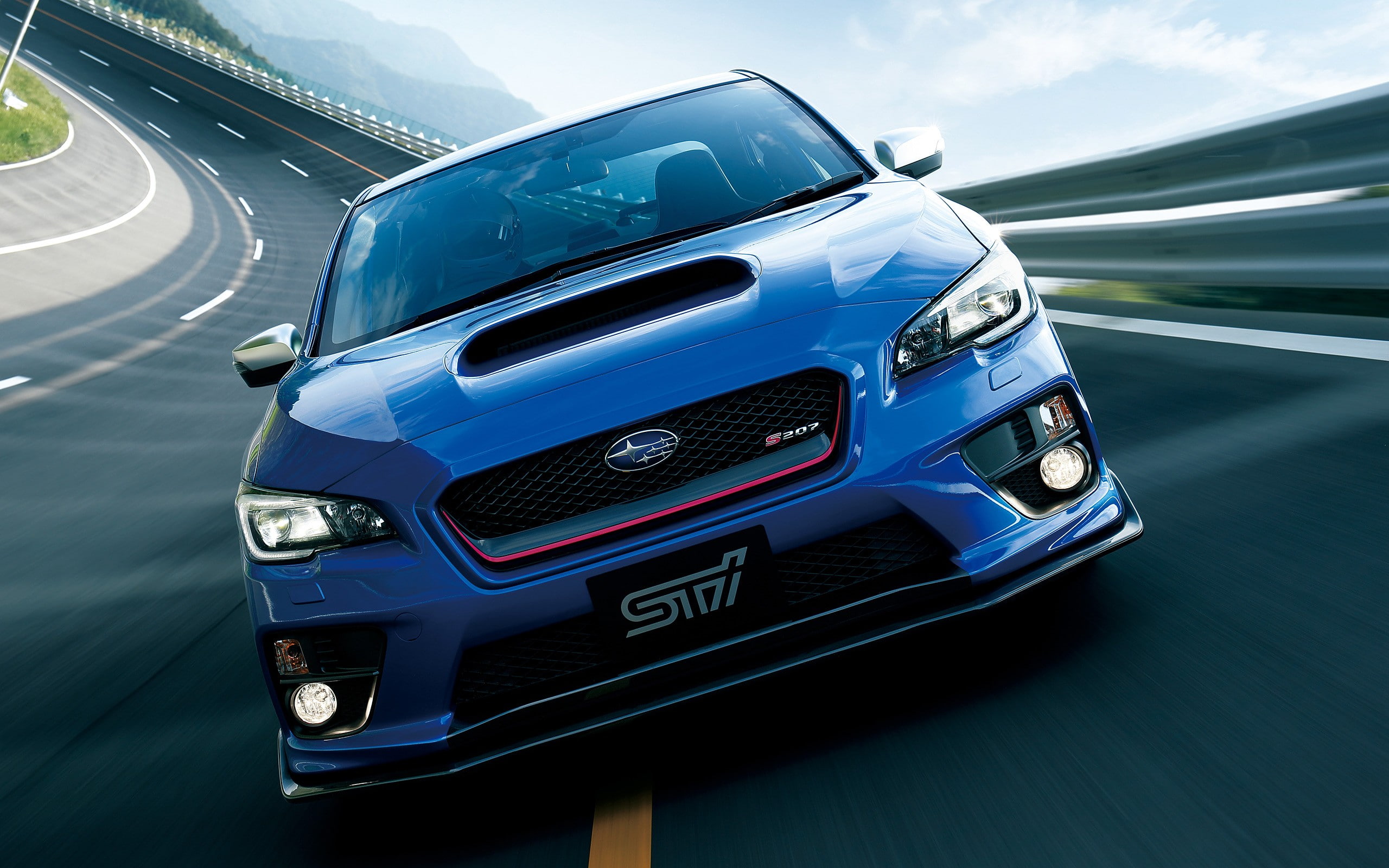 Subaru Impreza WRX STi, 2K, race tracks, car HD Wallpaper
