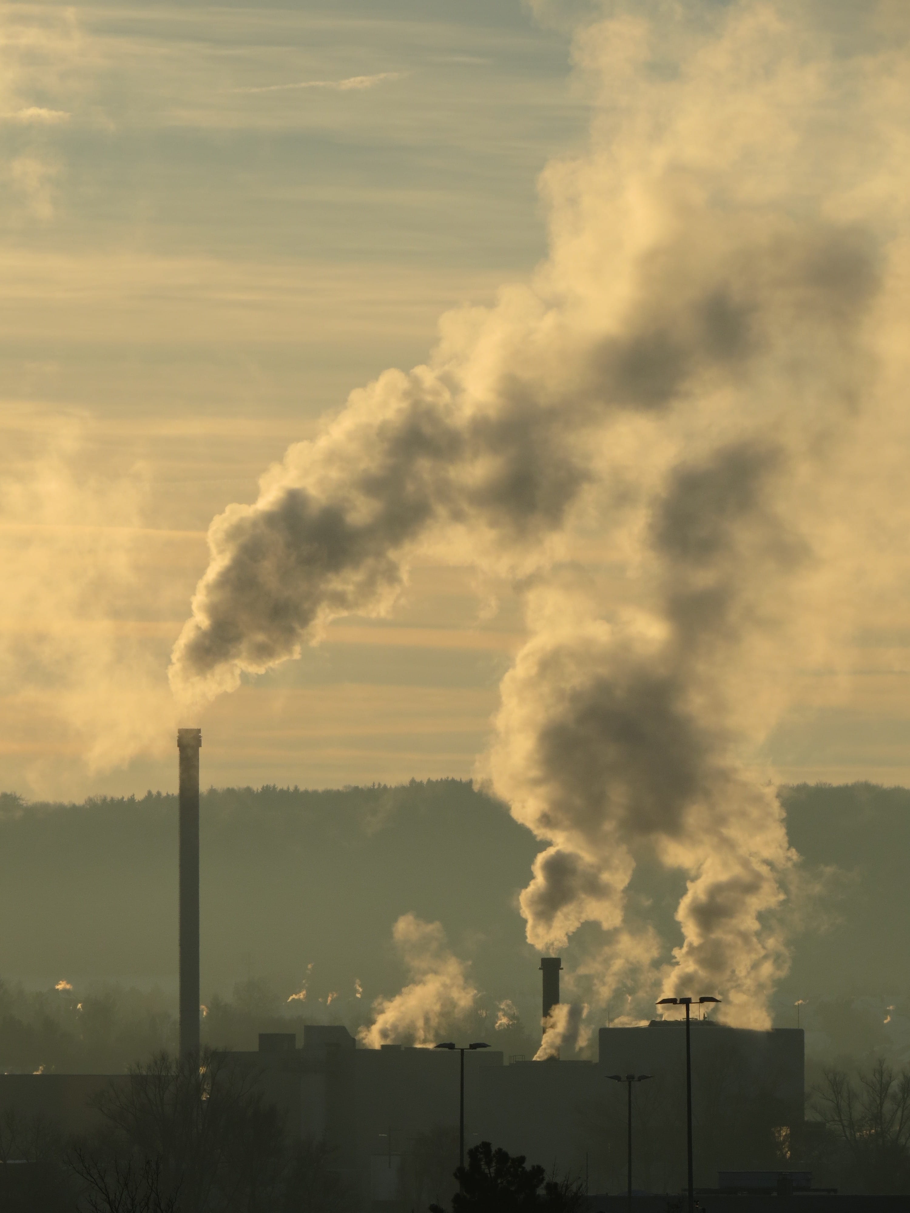 atmospheric, no people, environmental damage, air pollution ...