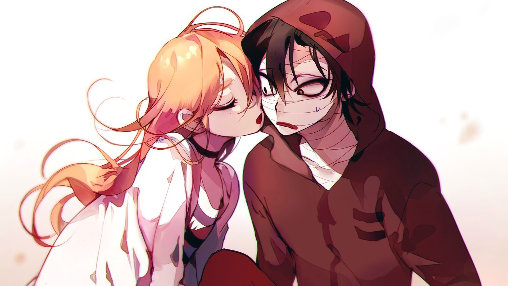 1080P, Satsuriku no Tenshi, Anime, Rachel Gardner, Zack (Satsuriku No ...
