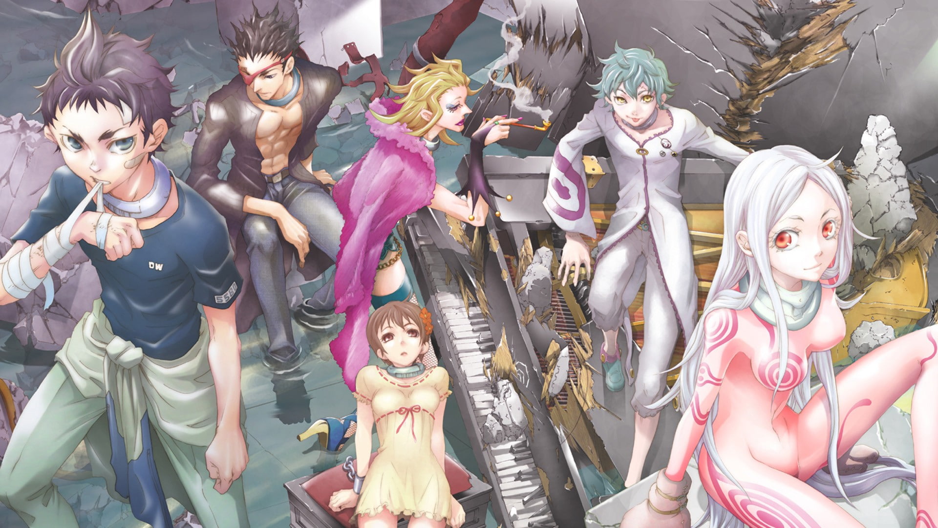 1080P, takami, minatsuki, igarashi, shiro, ganta, wonderland, deadman ...