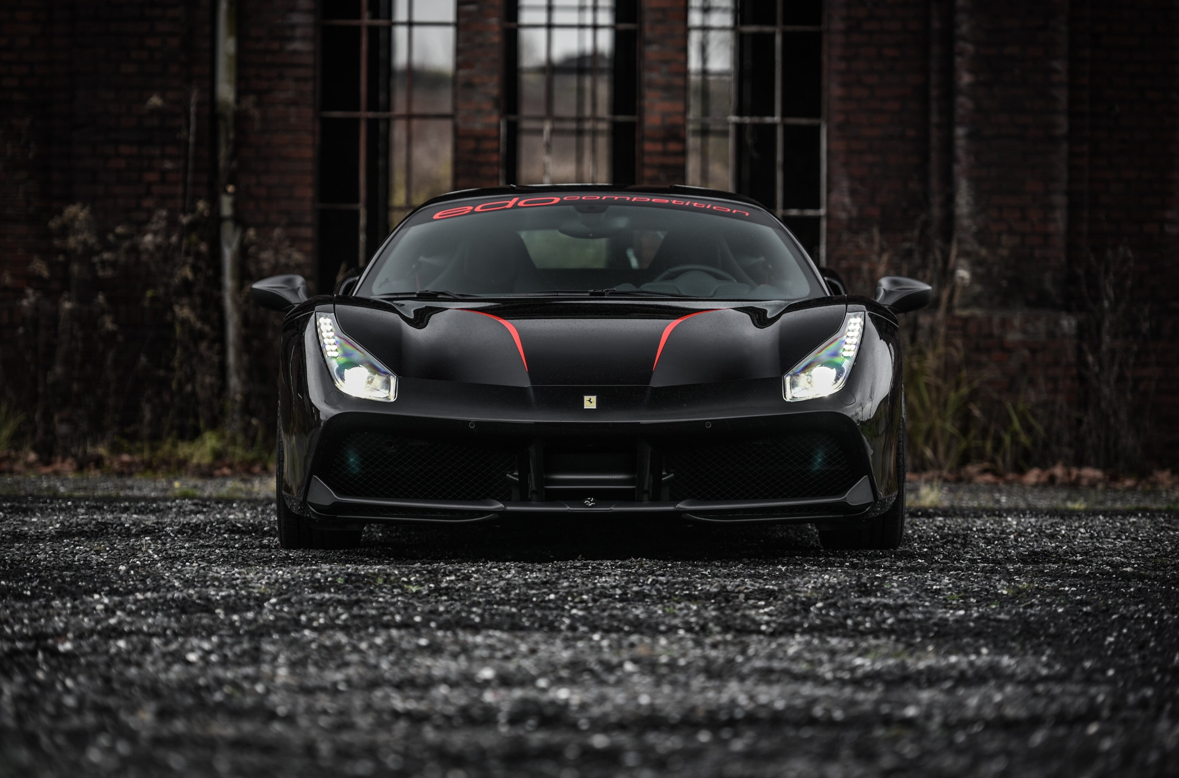 edo competition ferrari 488 gtb 4k amazing hd desktop, 4K HD Wallpaper