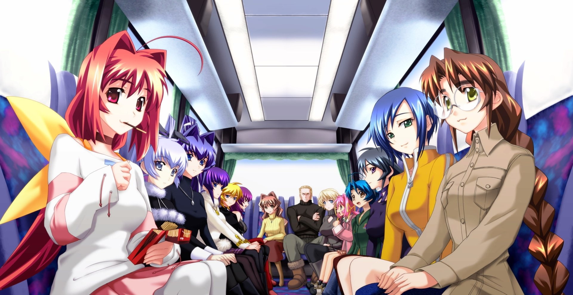 Alfred Walken, Koubuin Yuuhi, Mitsurugi Meiya, Kashiwagi Haruko, Yoroi ...