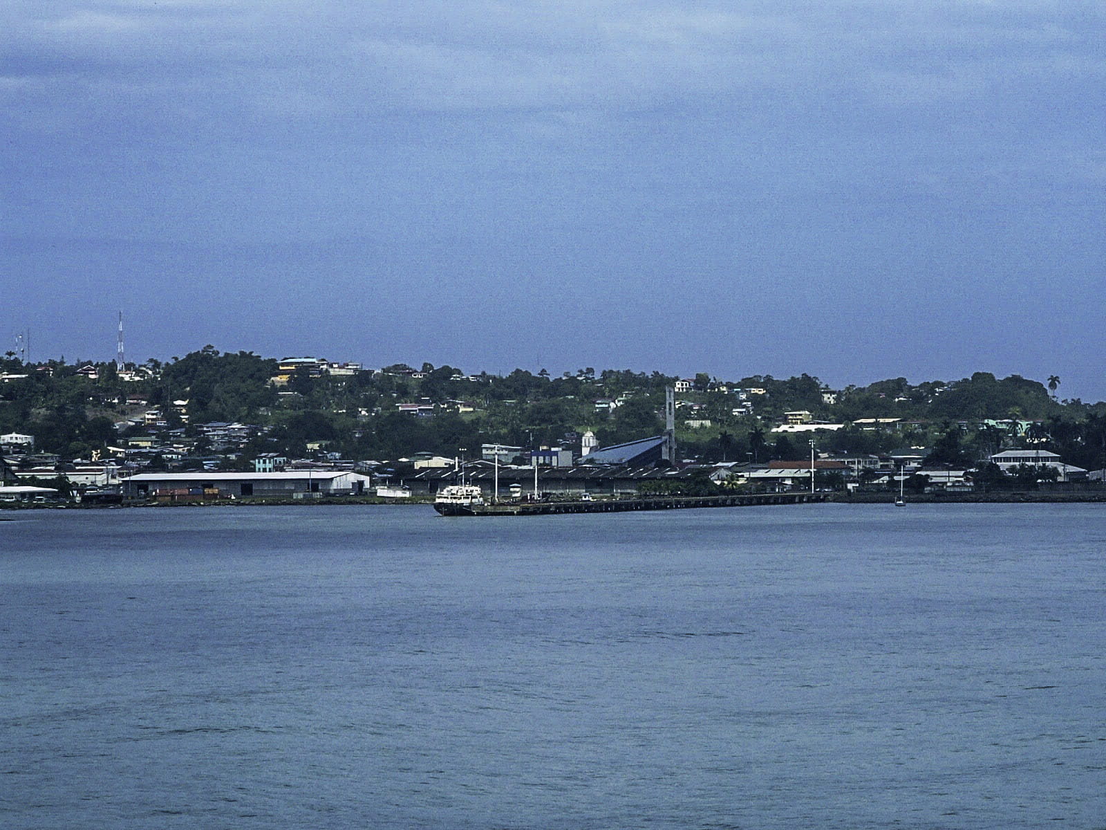 landscape, costa, building, plant, no people, public domain, costa rica ...