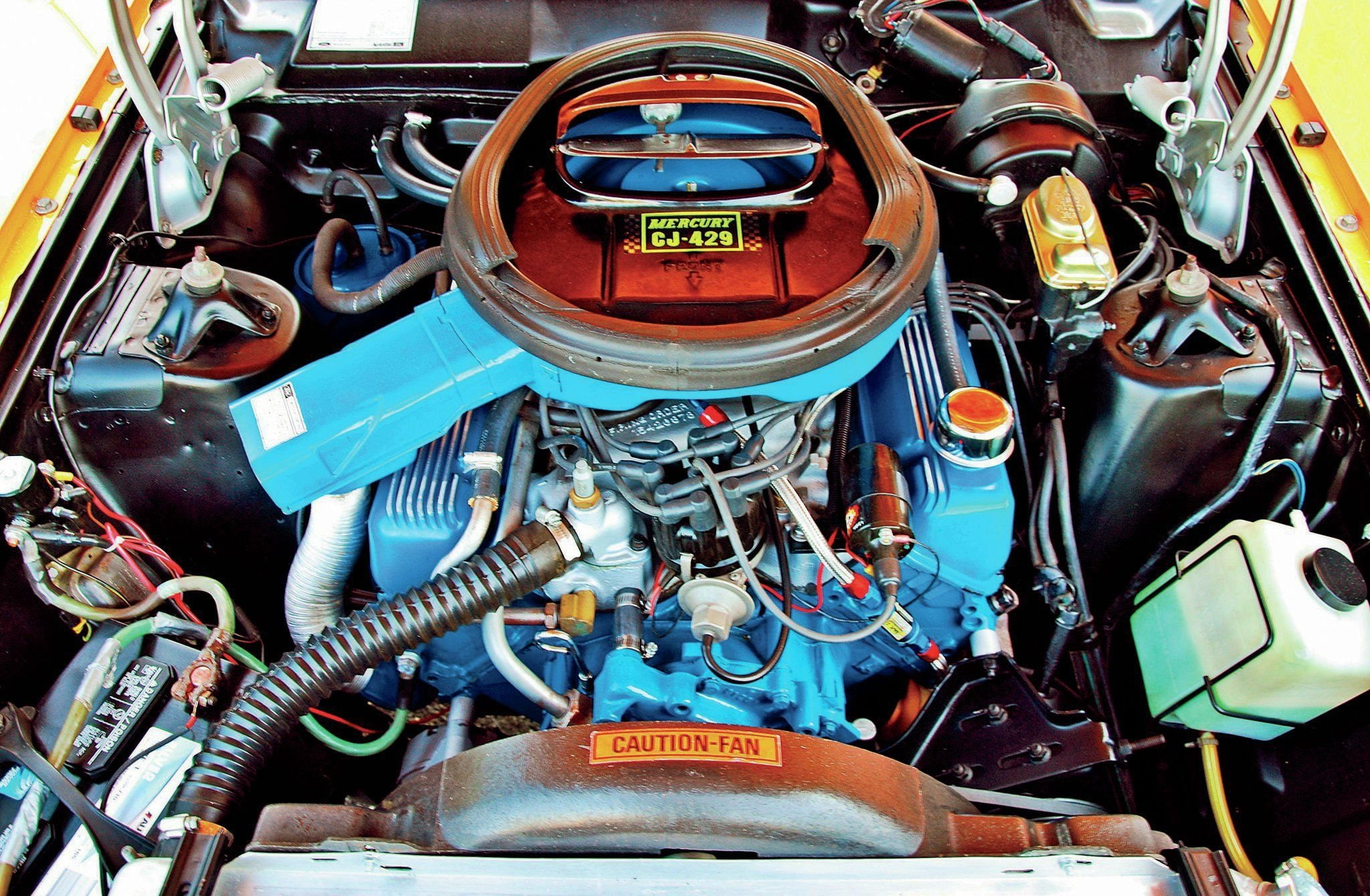 car, 1080P, mercury, muscle, 1970, usa, cyclone HD Wallpaper