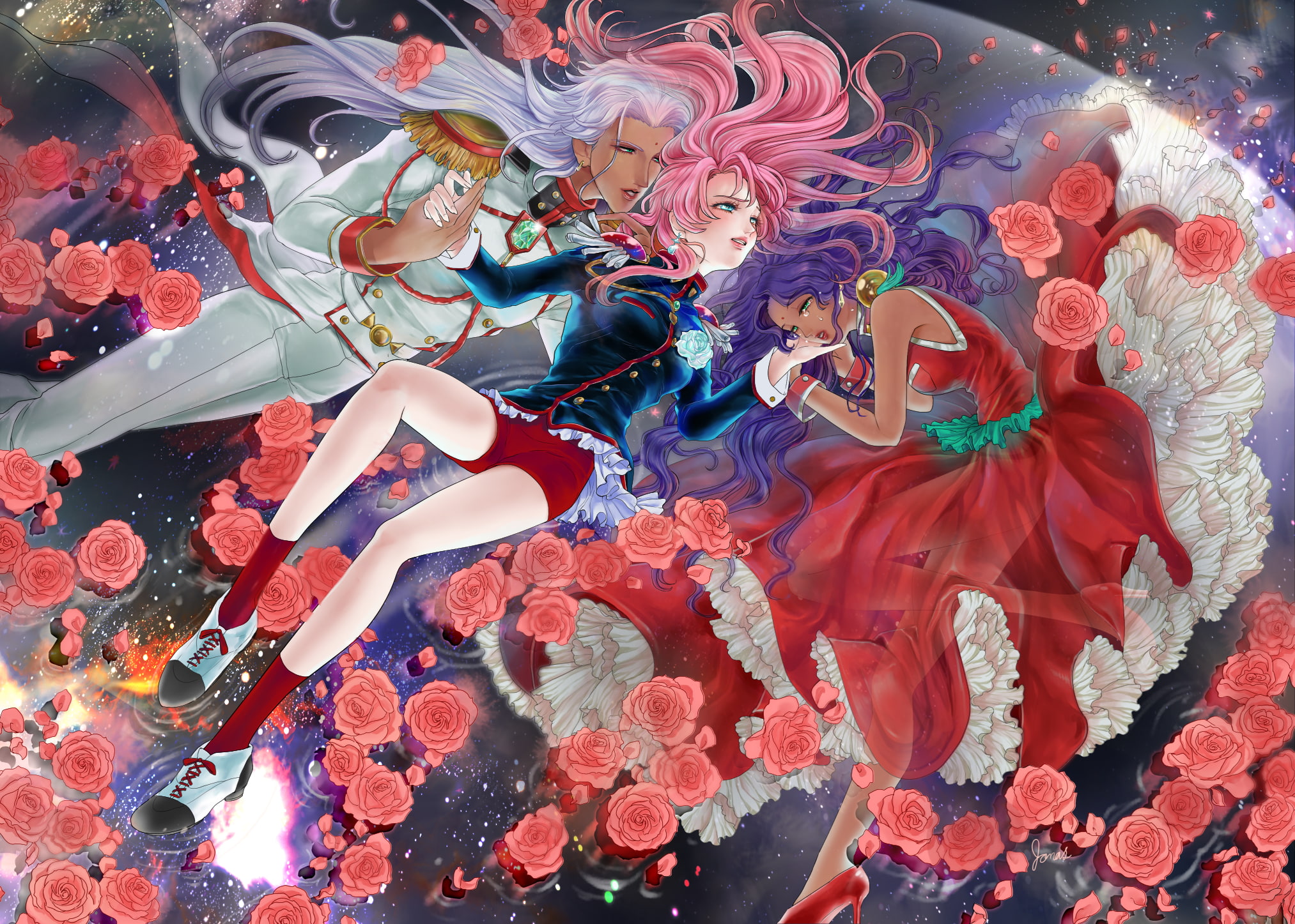 girl, 720P, utena, revolutionary HD Wallpaper
