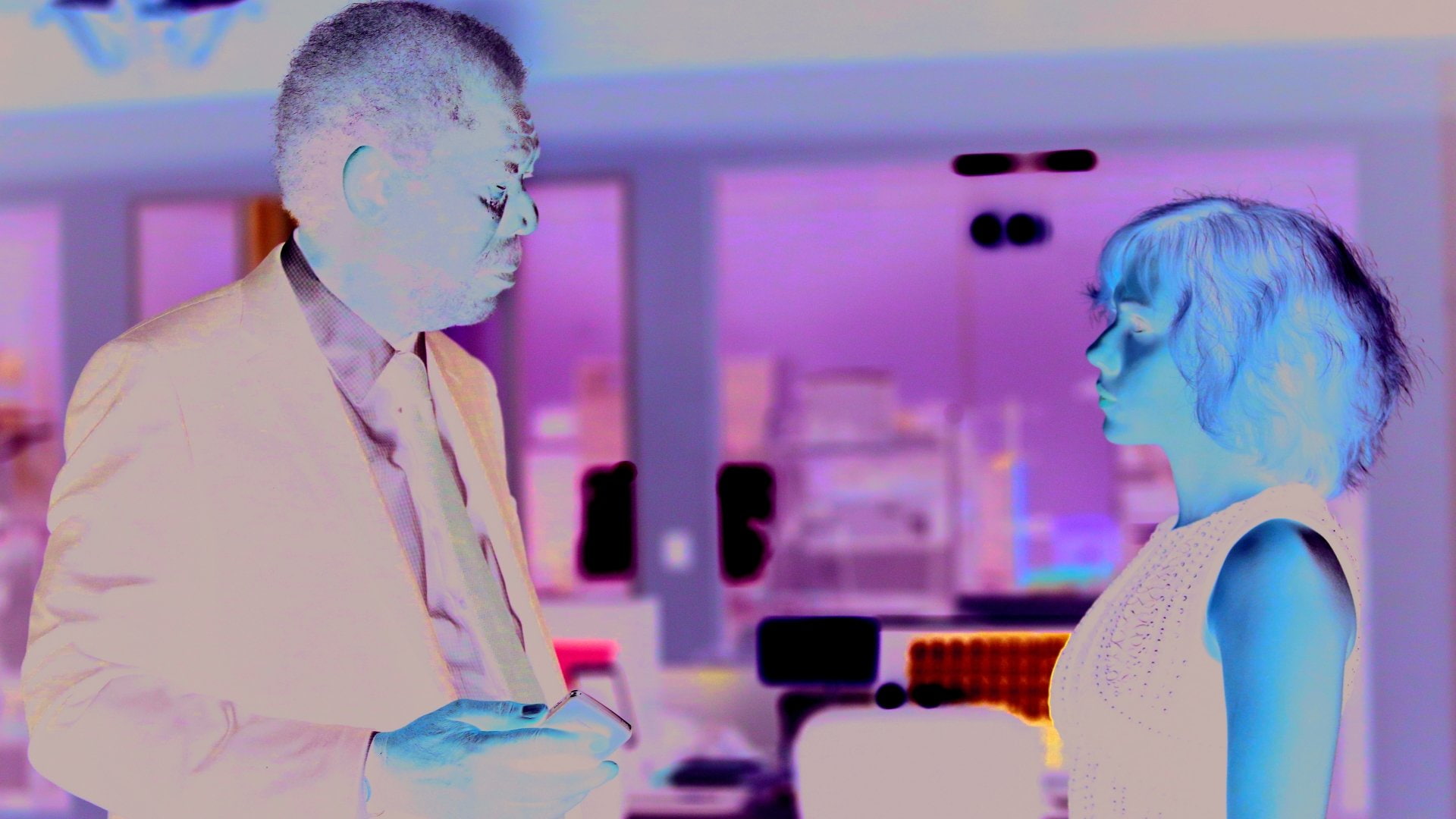 1080P, Lucy, Movie, Morgan Freeman, Scarlett Johansson Hd Wallpaper